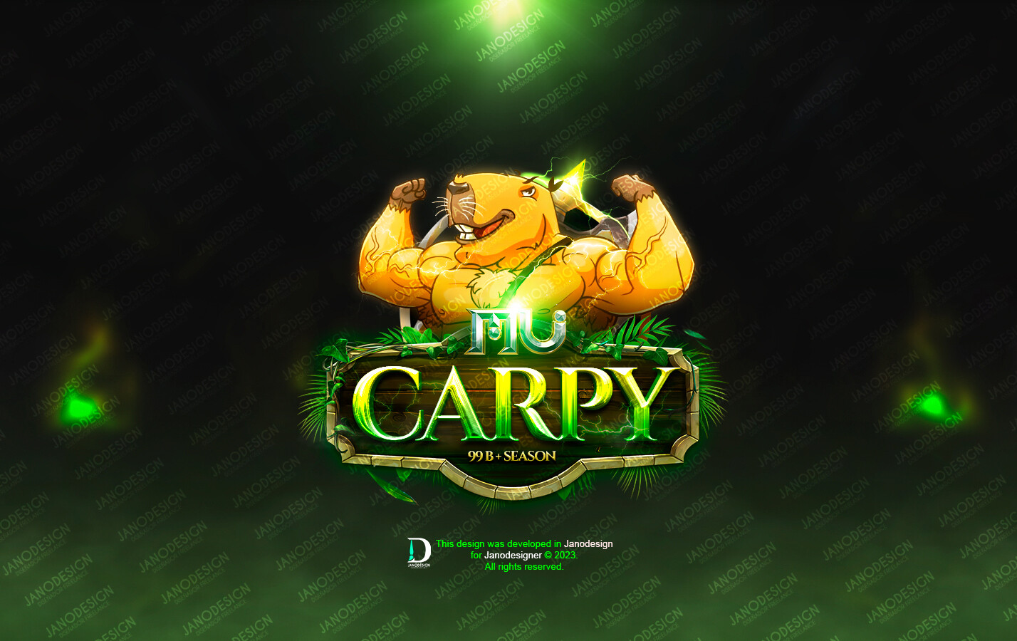 ArtStation - Logo design - CARPY MU ONLINE