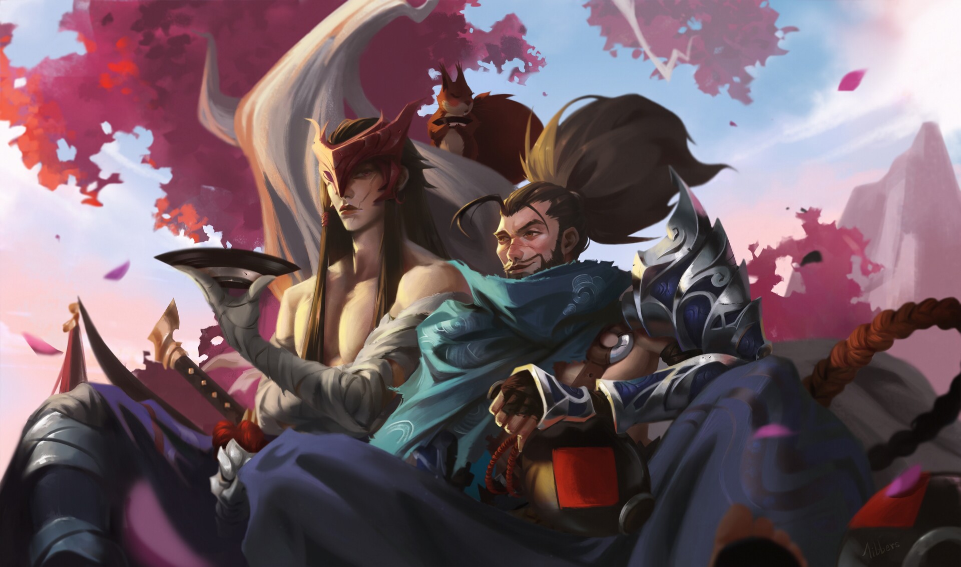 ArtStation - 青年亚索Young Yasso