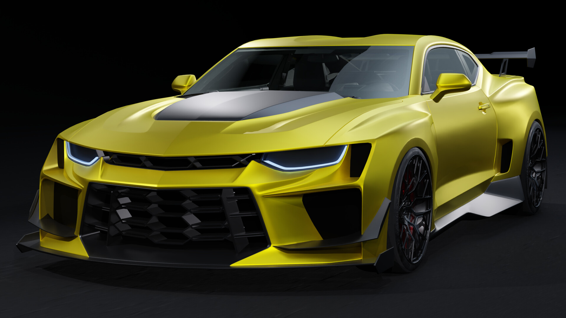 ArtStation - Chevrolet Camaro ZL1 Hycade