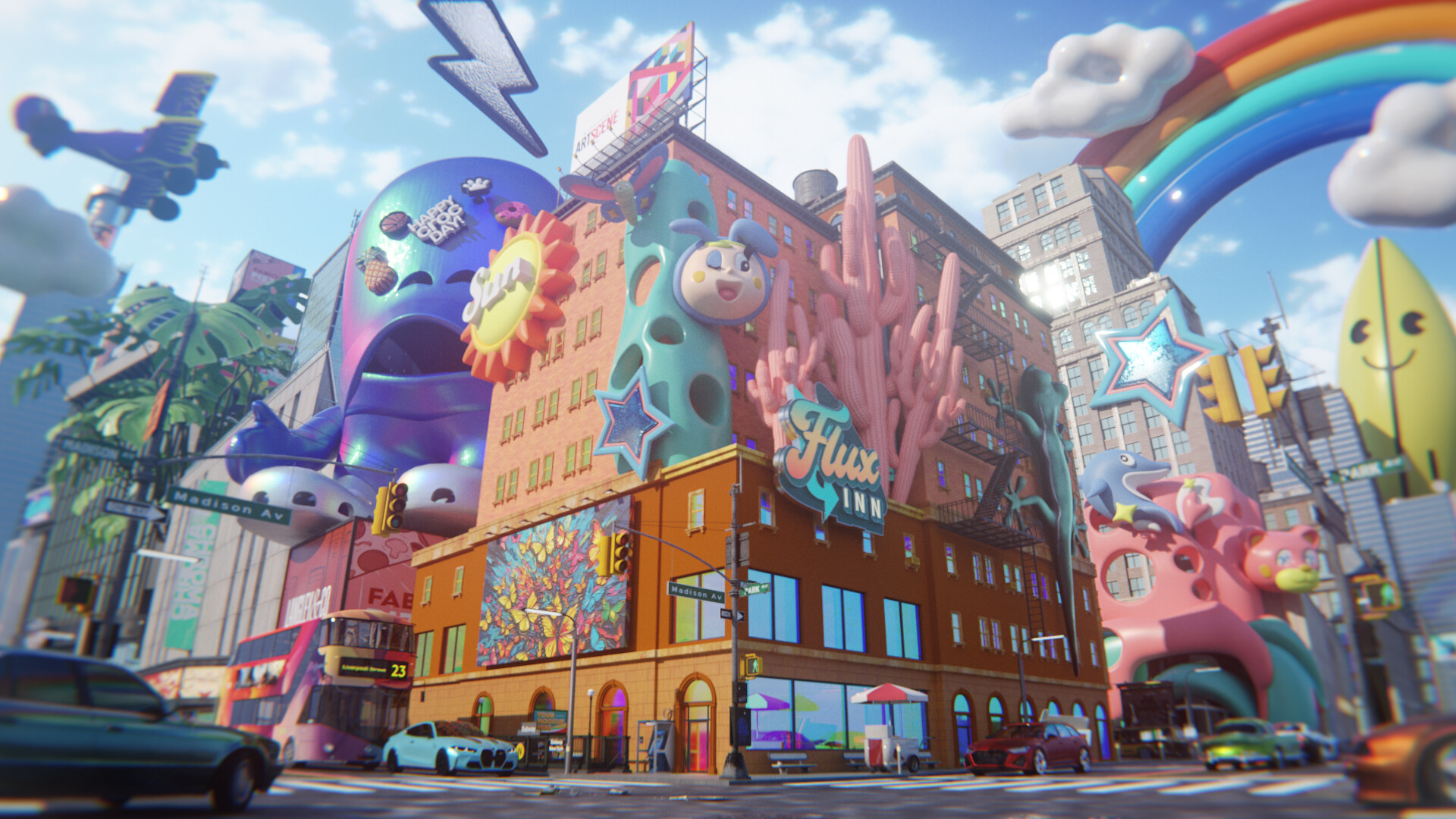 ArtStation - Monsters City