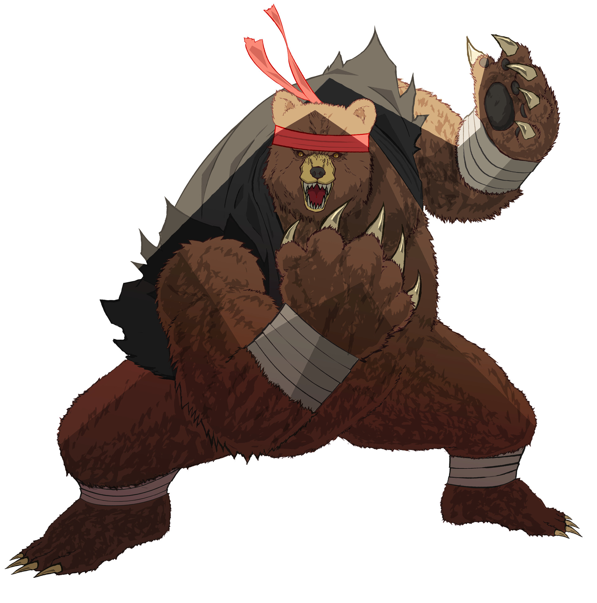 ArtStation - Kuma - Tekken 8: Bloodline artstyle fanart