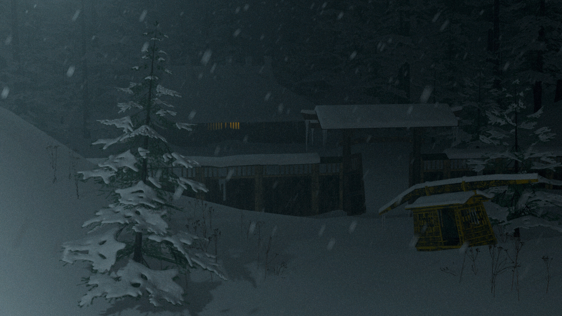 ArtStation - Hut in the Forest