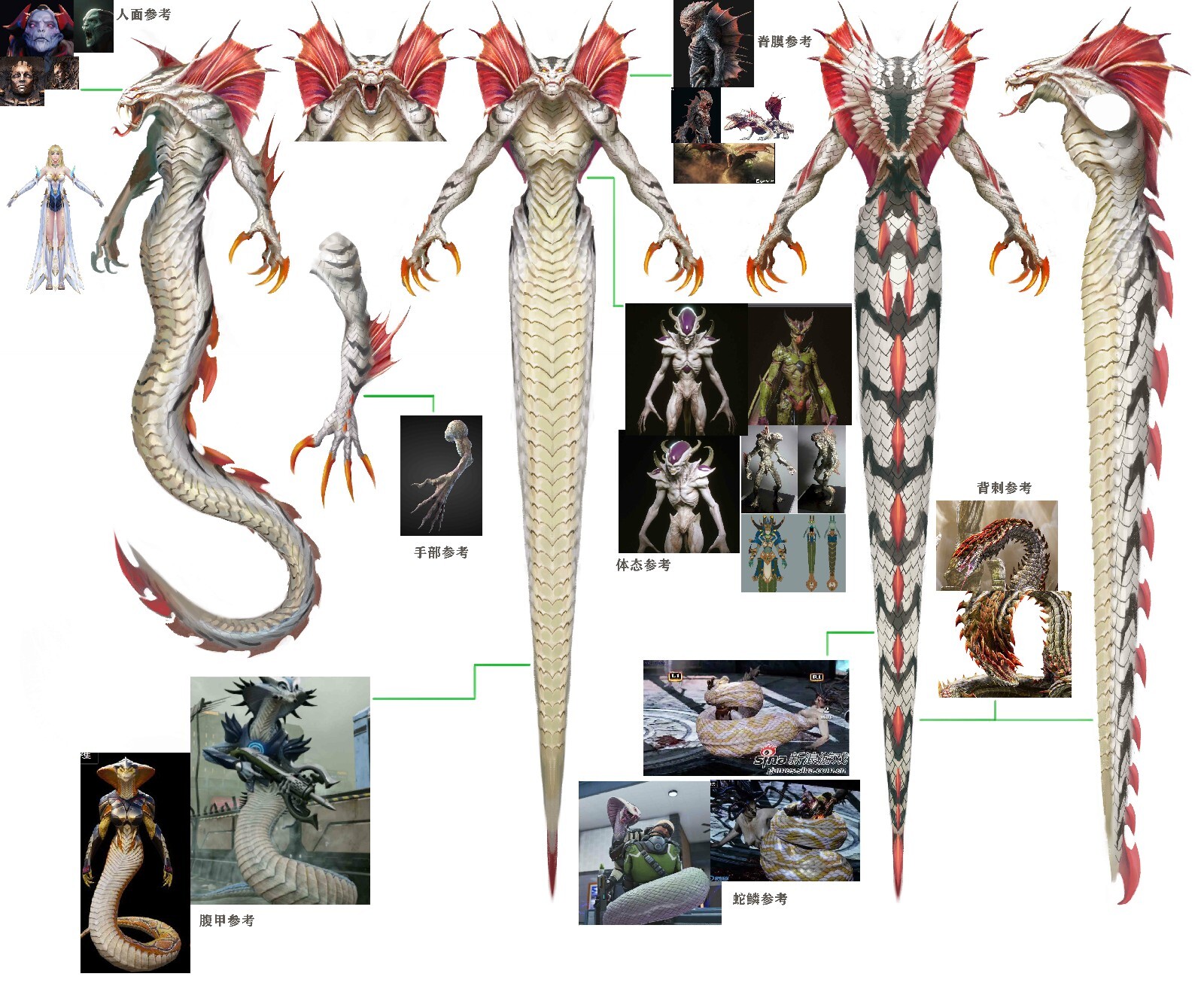 ArtStation - Serpent Demon