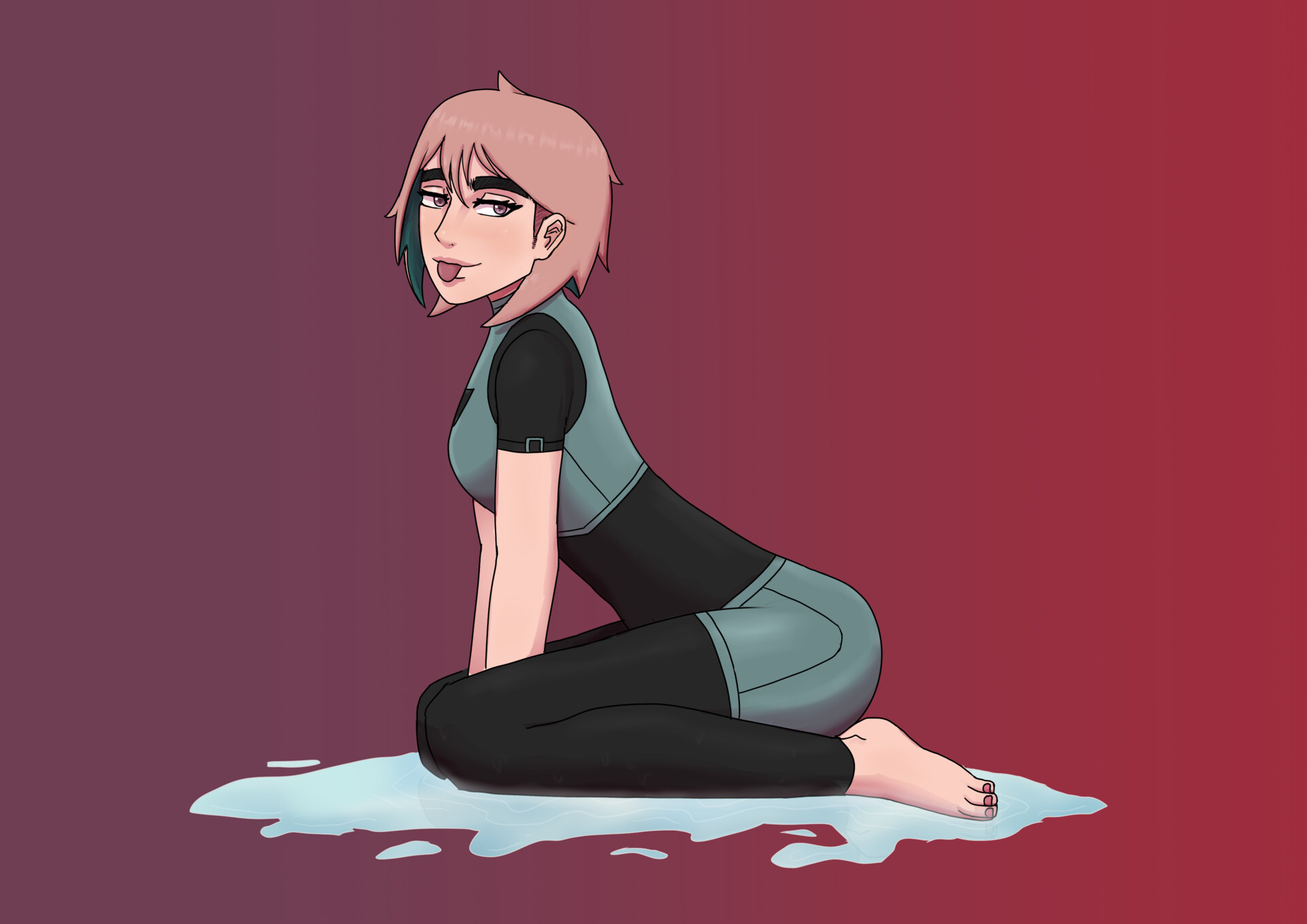 ArtStation - Ocean Girl