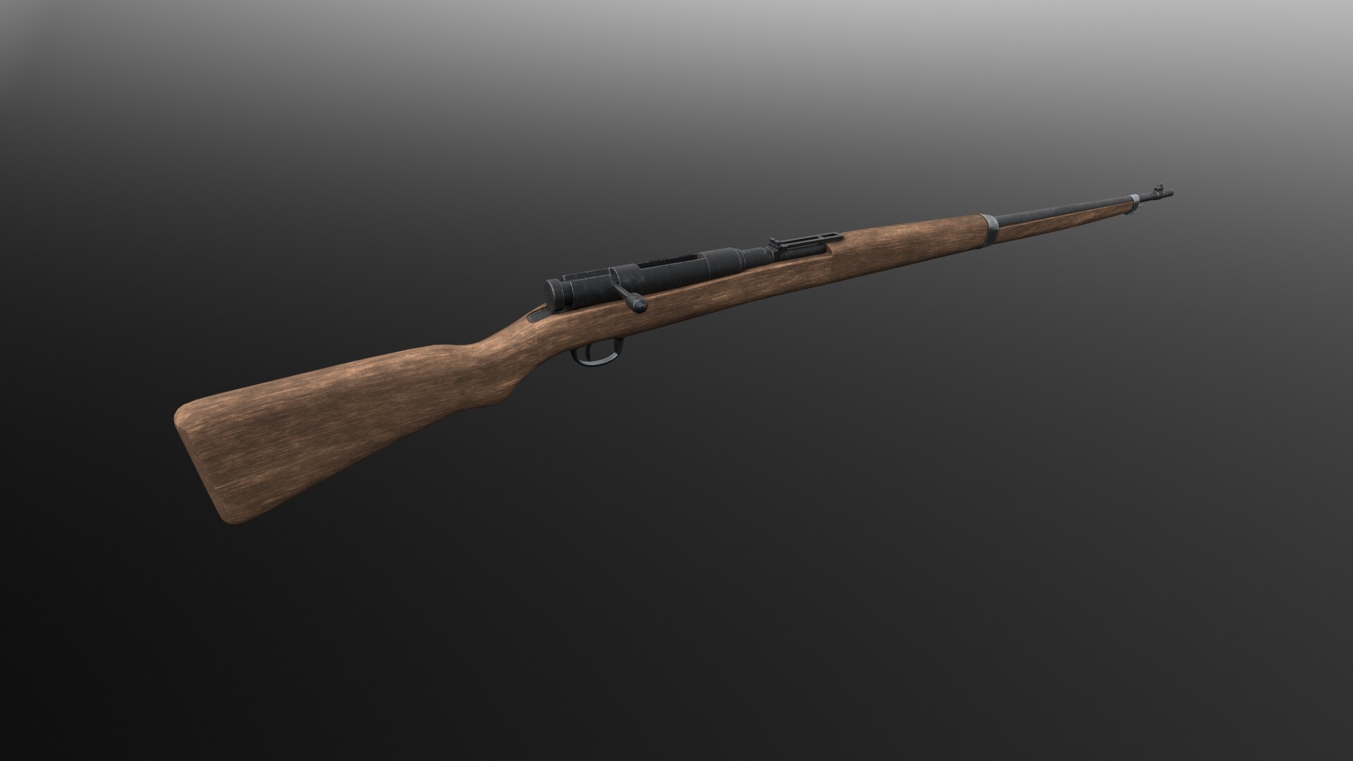 ArtStation - WW2 Rifle