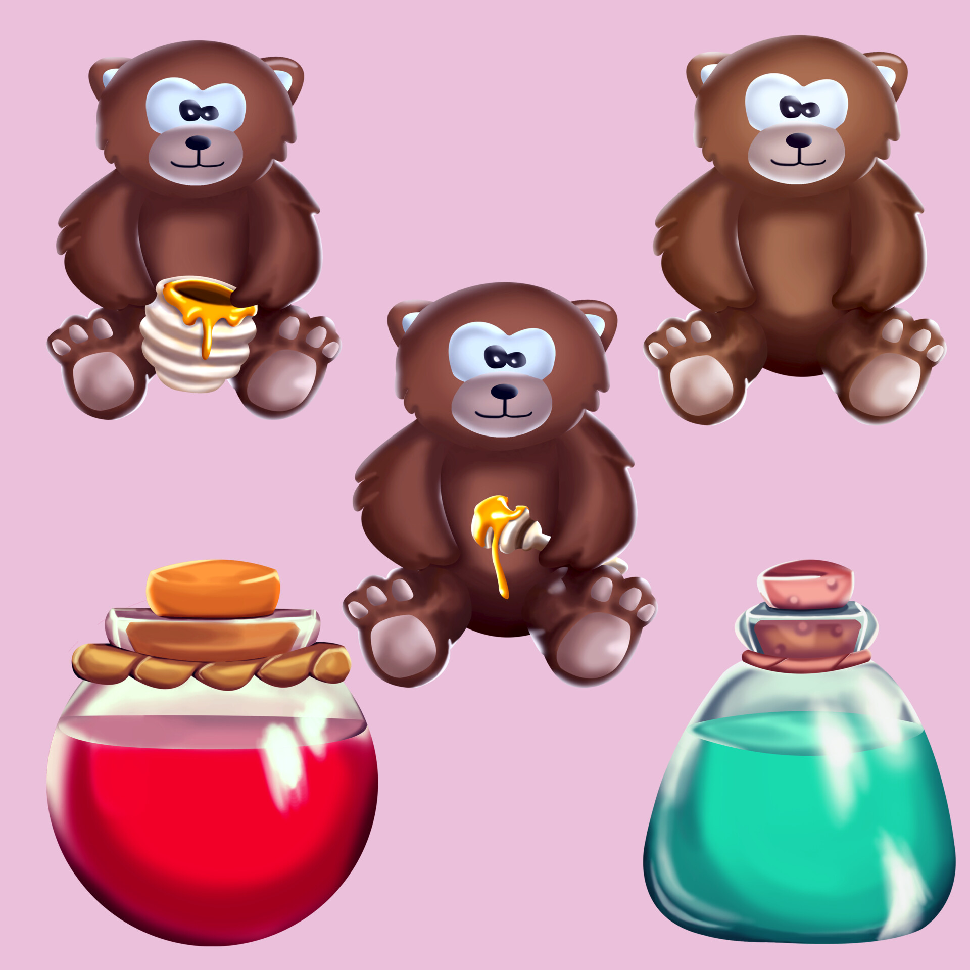 ArtStation - mobile game icons