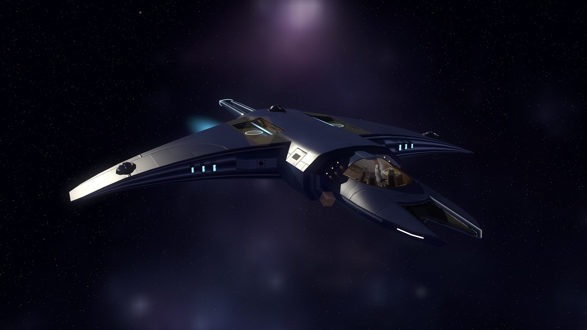 ArtStation - Nyx-class transport ship (fan design)