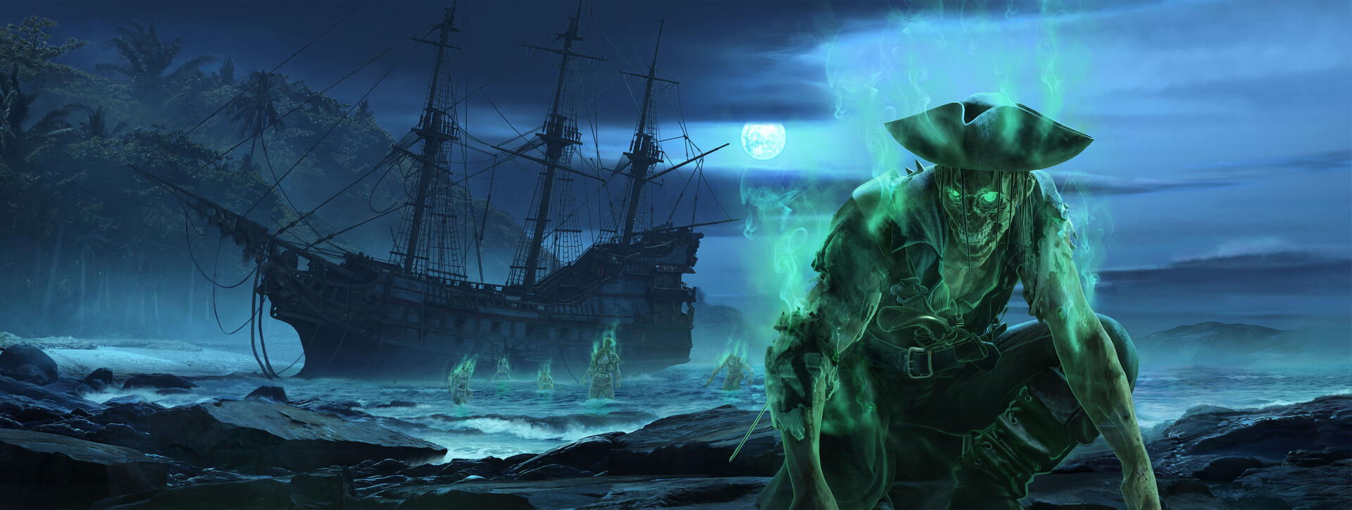 ArtStation - Ironsworn: Ghost Pirates