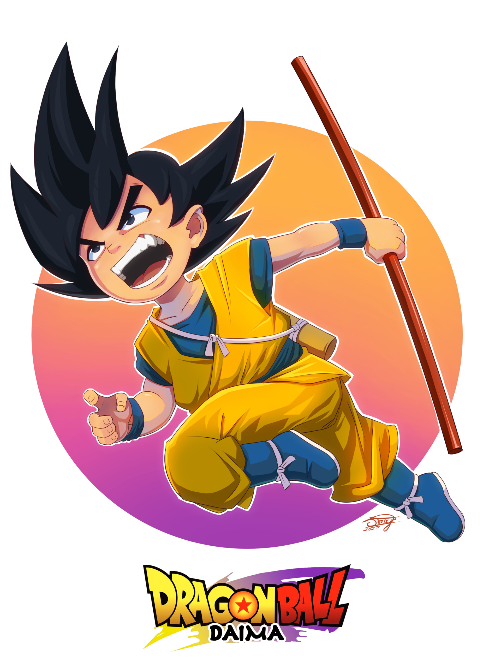 ArtStation - Goku - Dragon Ball Daima
