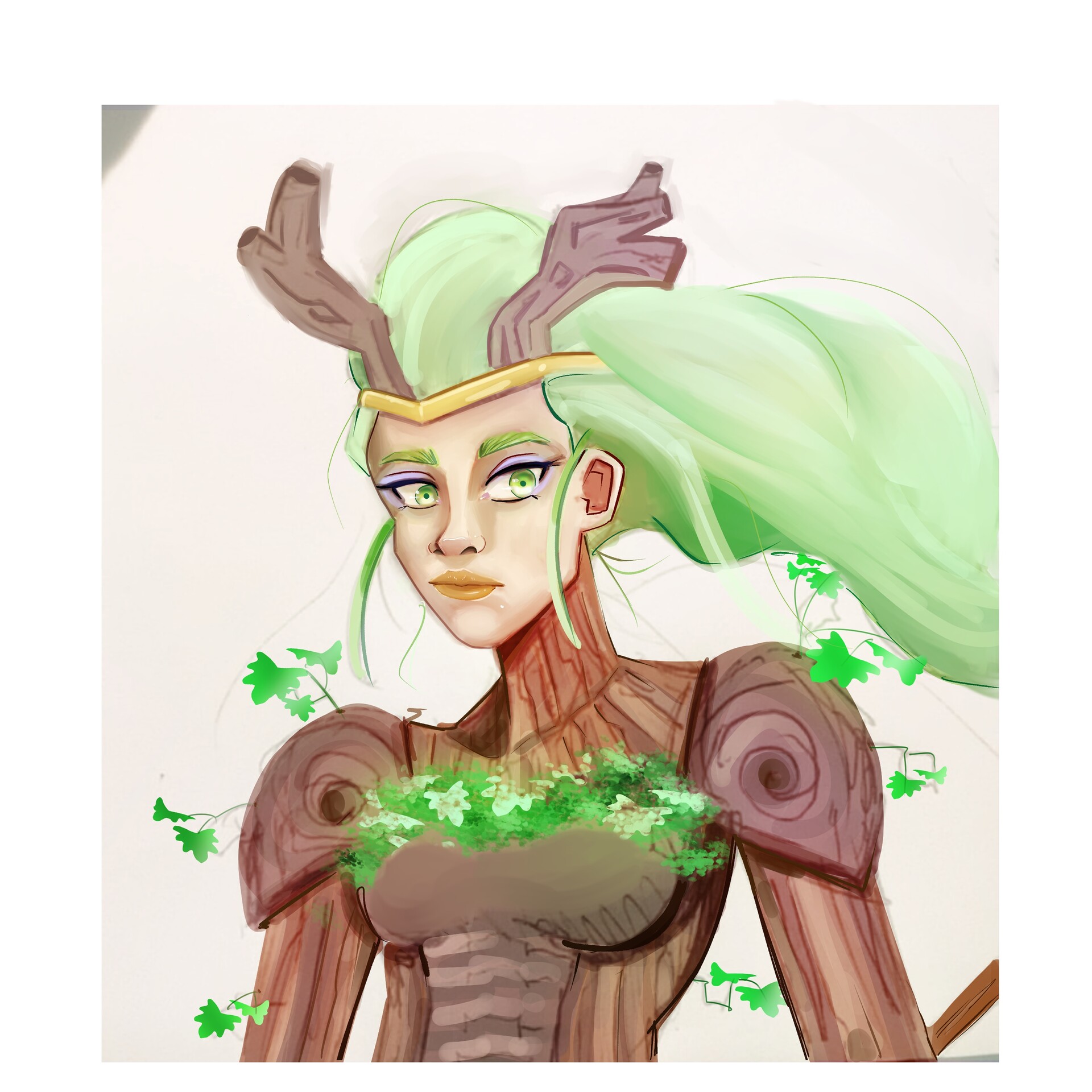 ArtStation - Tree Queen