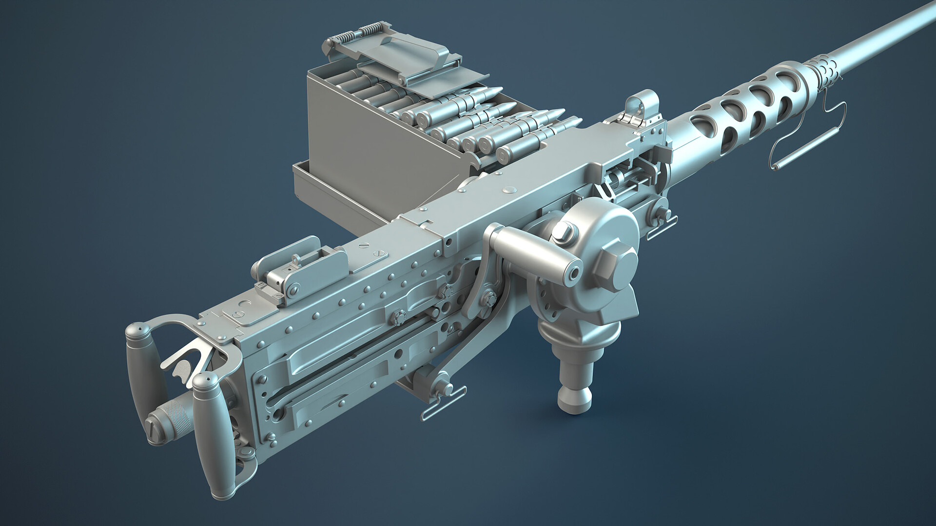 Serhii Ryzhkov - M2HB Browning Machine Gun