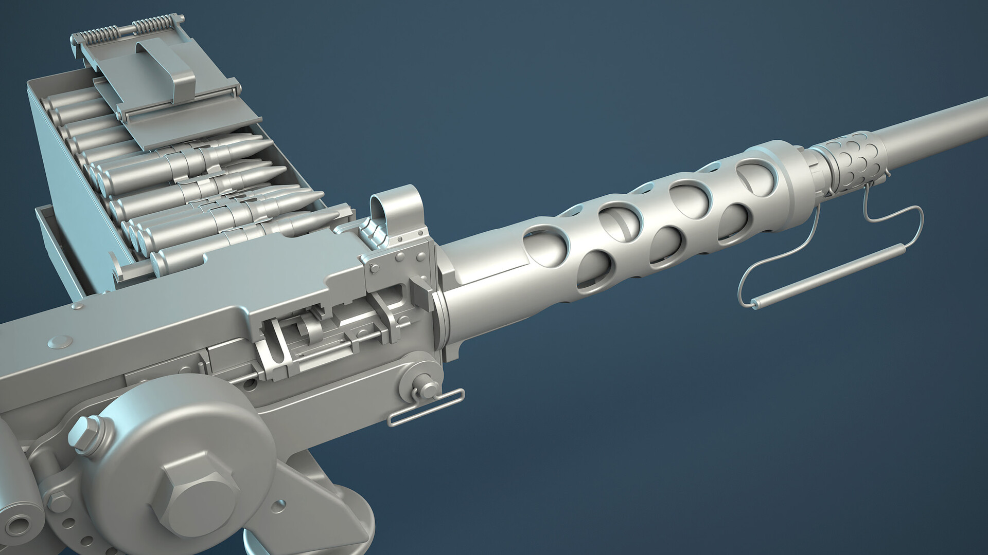Serhii Ryzhkov - M2HB Browning Machine Gun