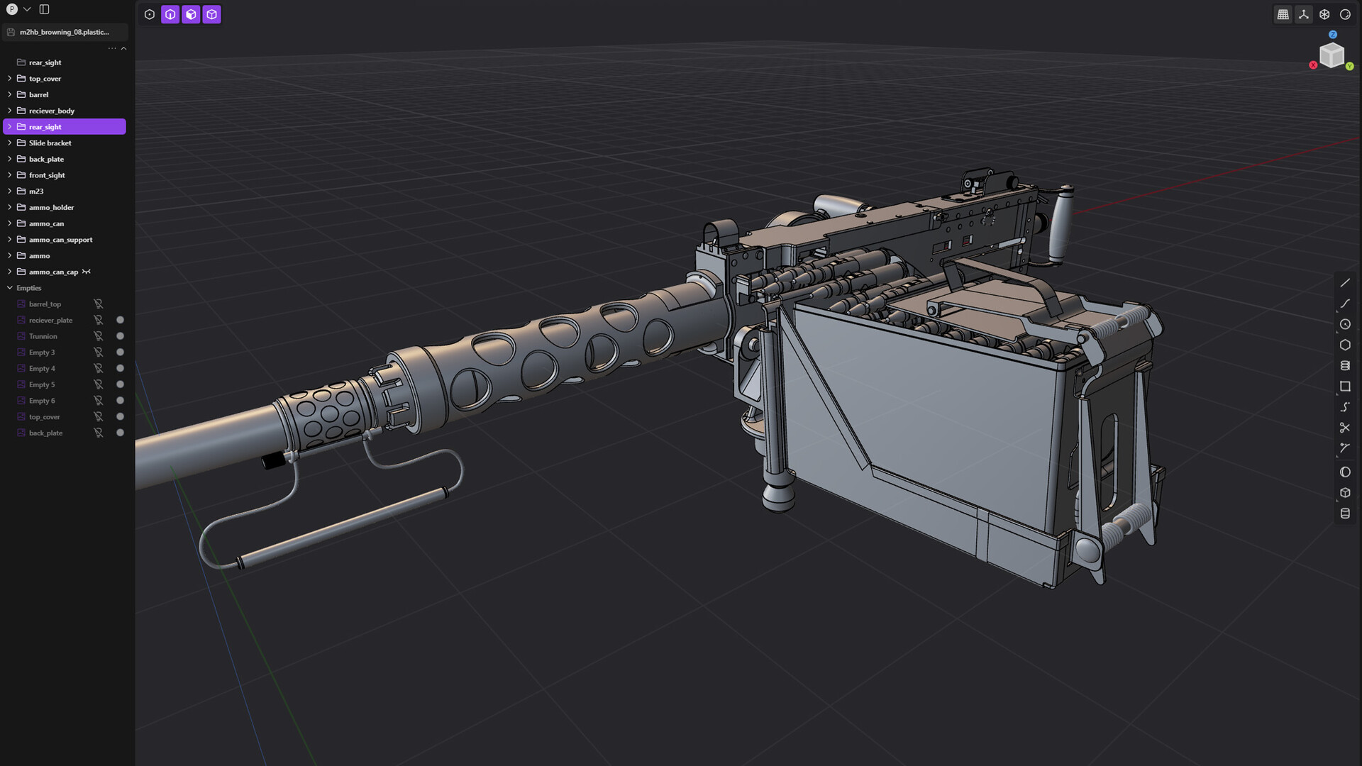 Serhii Ryzhkov - M2HB Browning Machine Gun
