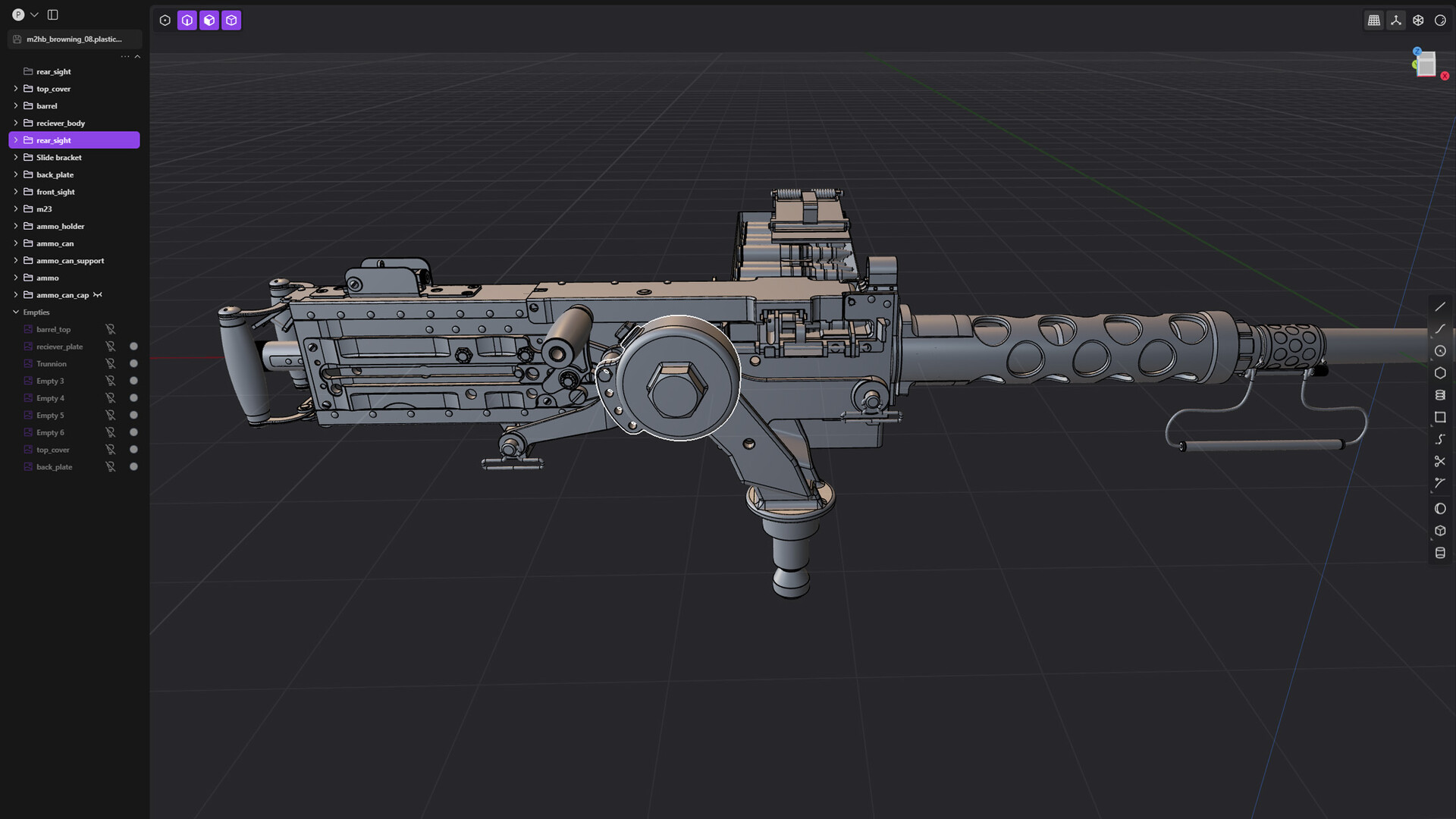 Serhii Ryzhkov - M2HB Browning Machine Gun