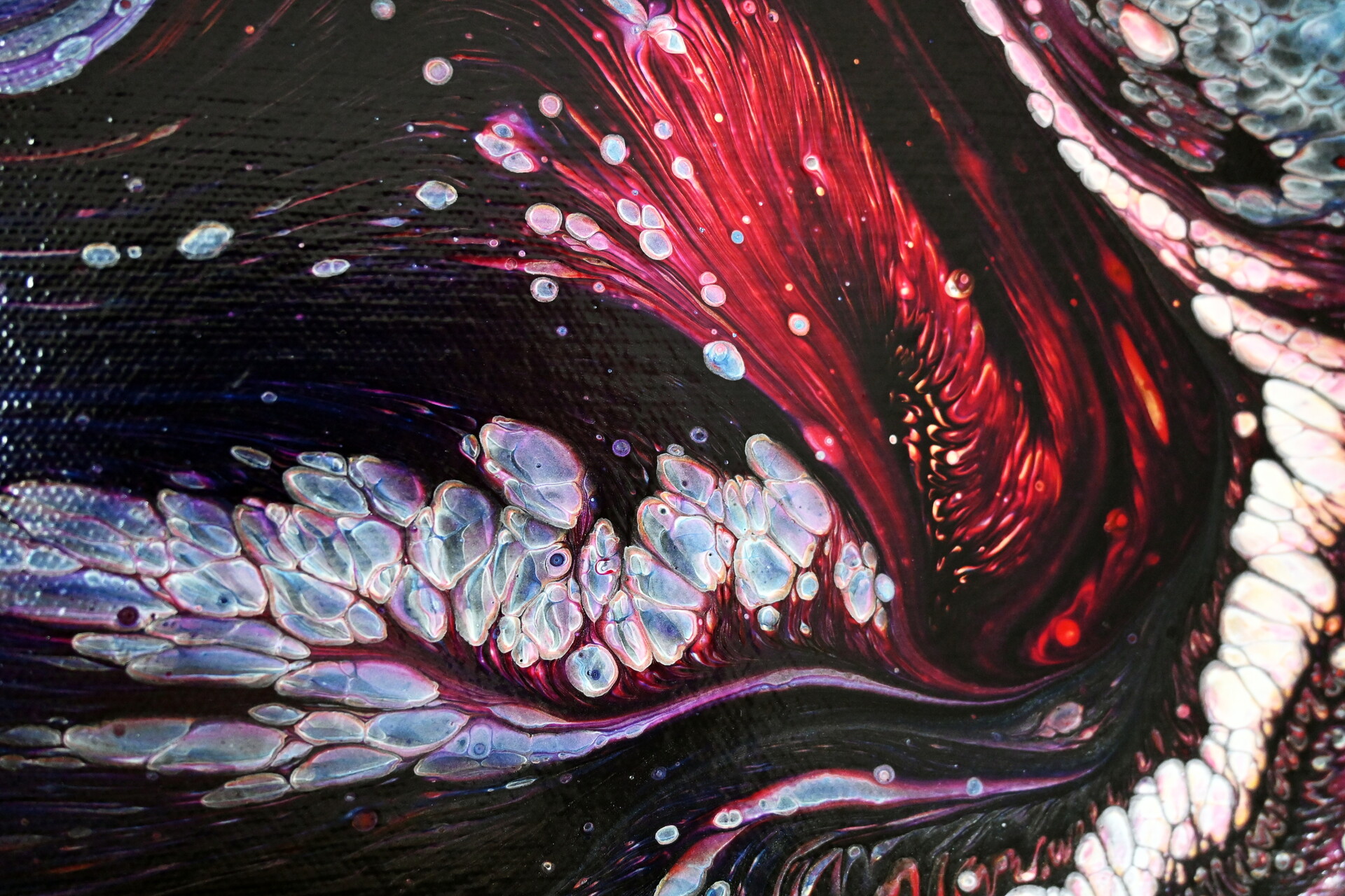 Fiona Art - Mesmerizing Paint Magic - Watch as Colors Pour Out from a ...
