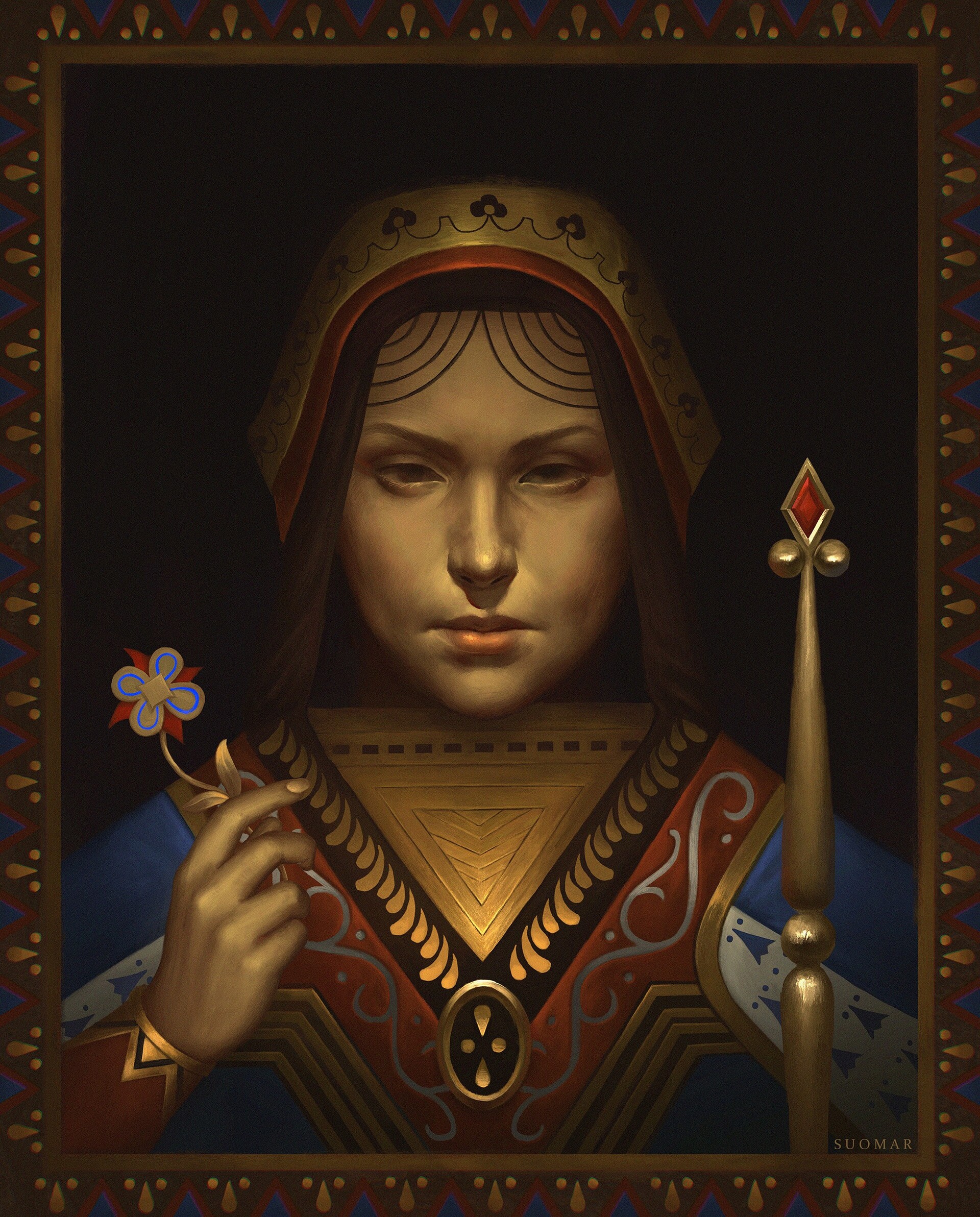 ArtStation - Queen of Spades