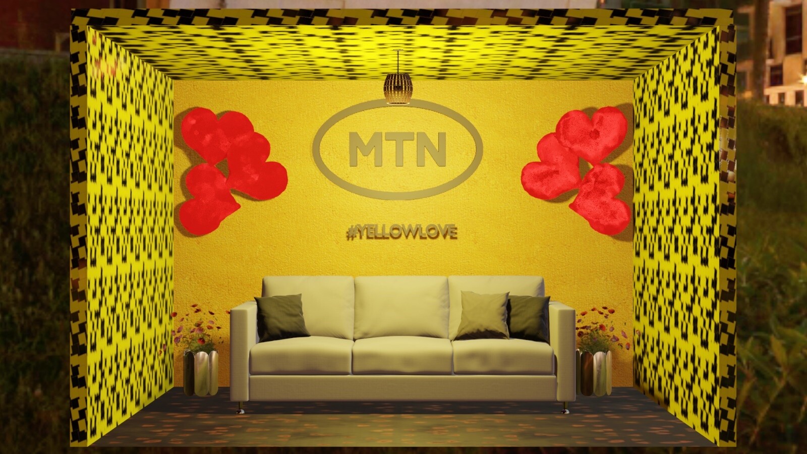 ArtStation - 3D Modeling: MTN Love Booth