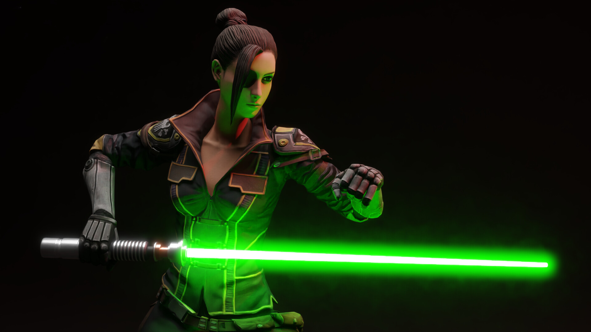 Mykael White - Lightsaber Animation