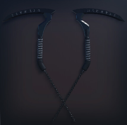 ArtStation - Dual scythe