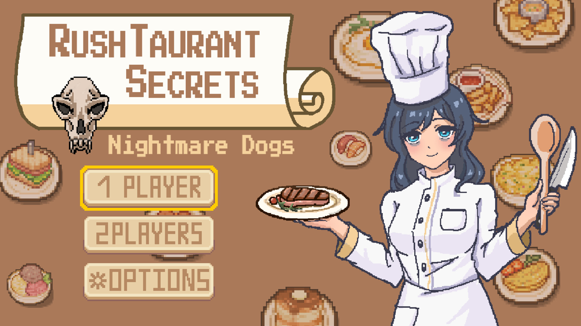 ArtStation - UI Design for a Game Project