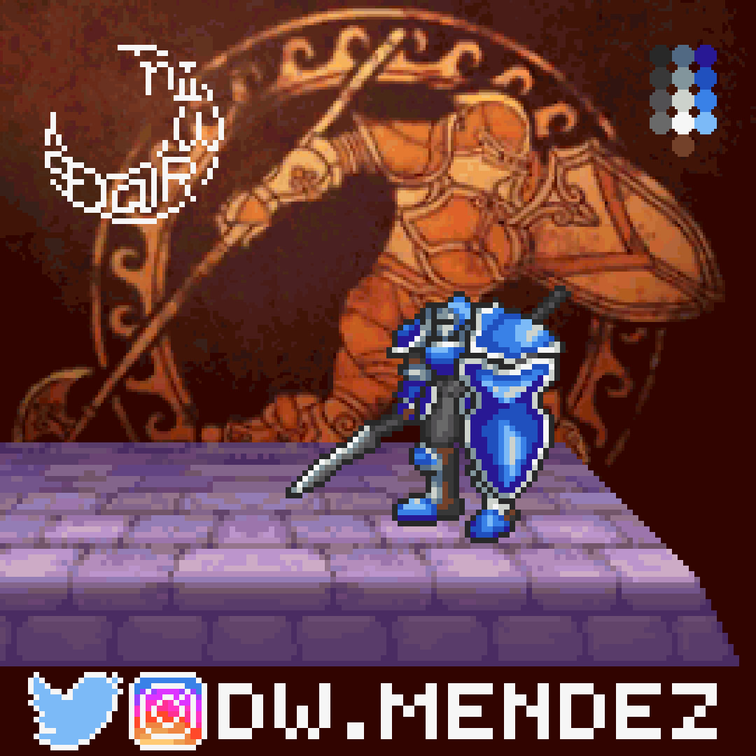 ArtStation - Fire Emblem DS knight adapted to GBA