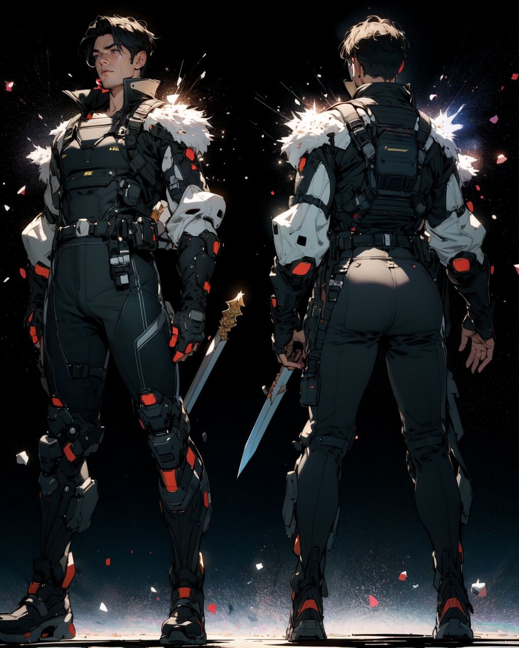 4K Anime Reference Art for Artists and Enthusiasts - 250 Futuristic ...