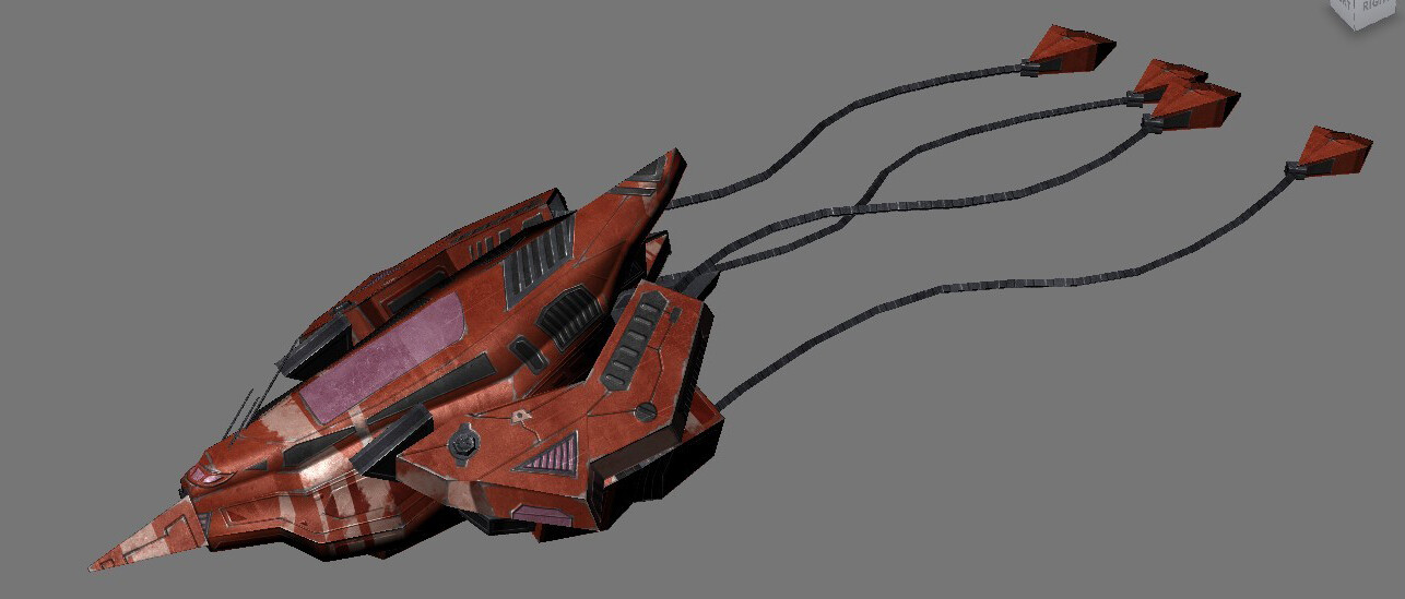 ArtStation - Red Fighter