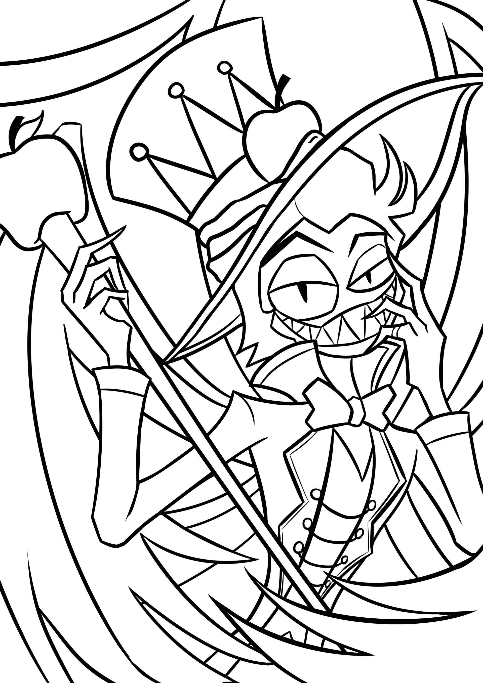 lucifer coloring pages