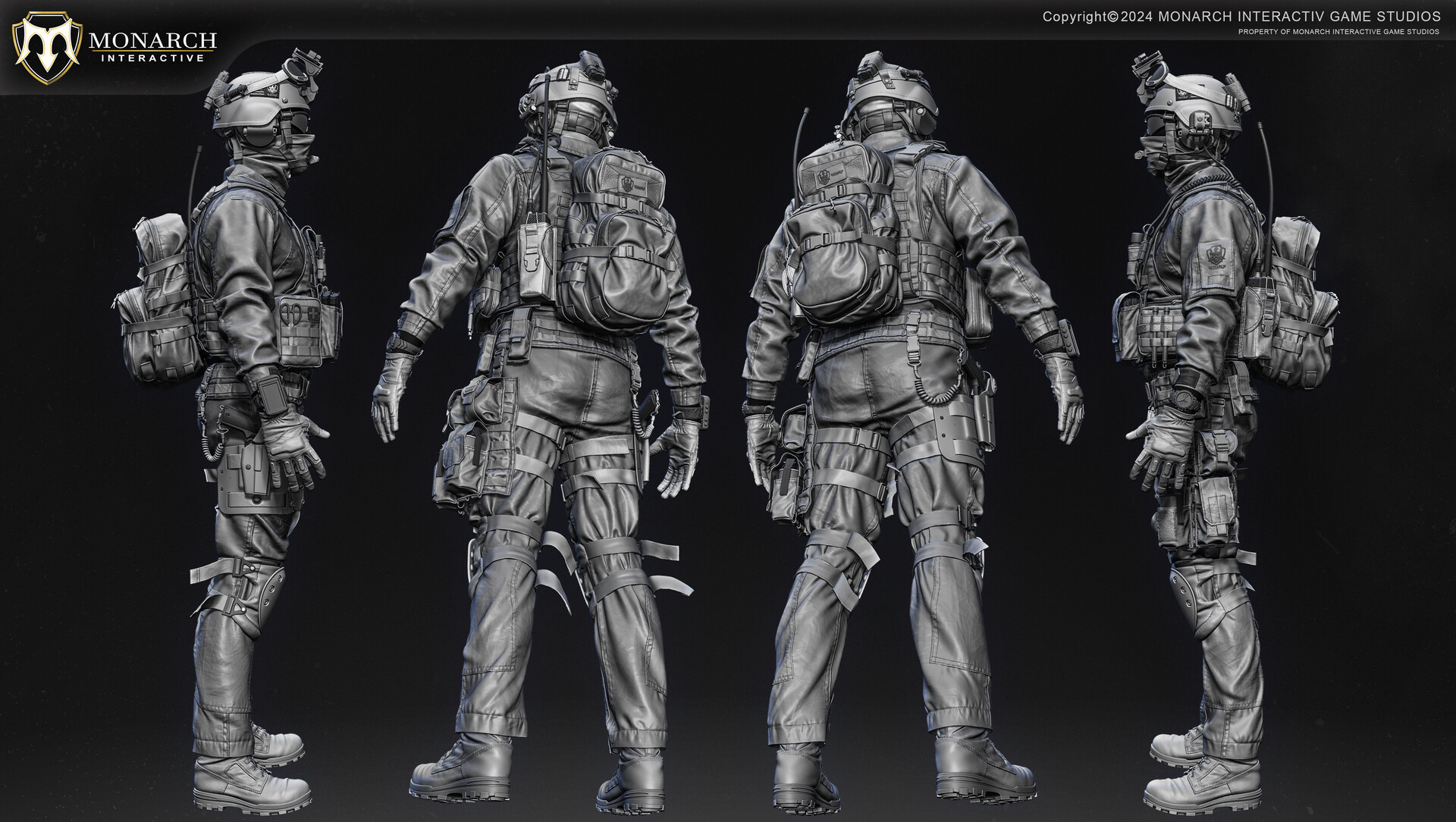 Monarch Interactive Game Studios - Military Soldier | Portfolio - 2024