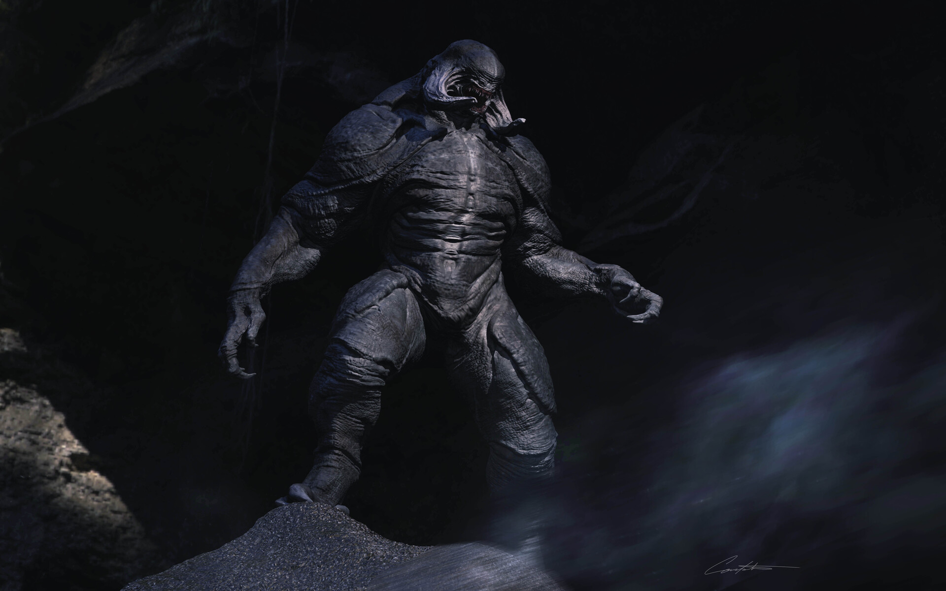 Constantine Sekeris - Monolith Centinal Creature Design (Project never ...