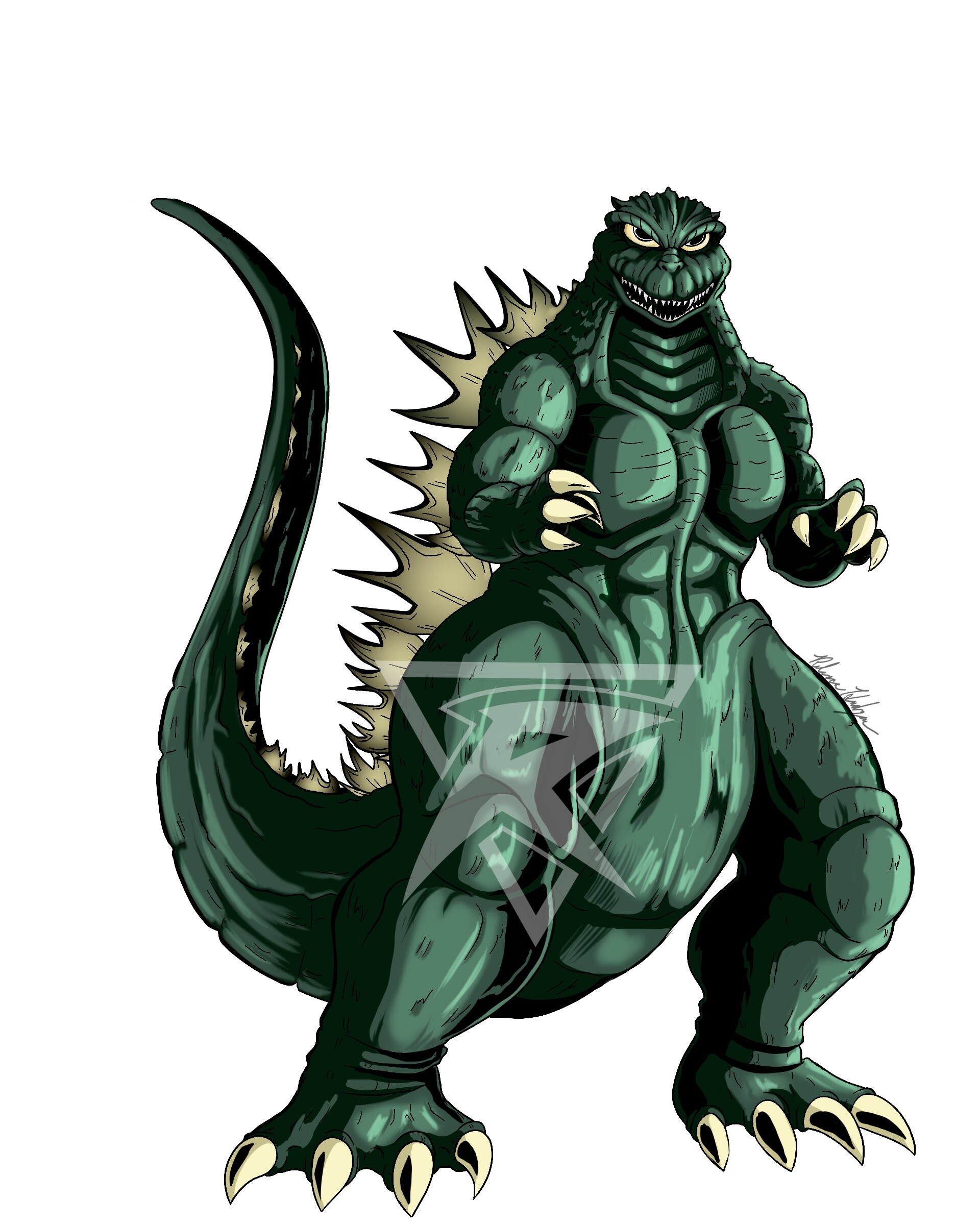 ArtStation - Adult Minilla