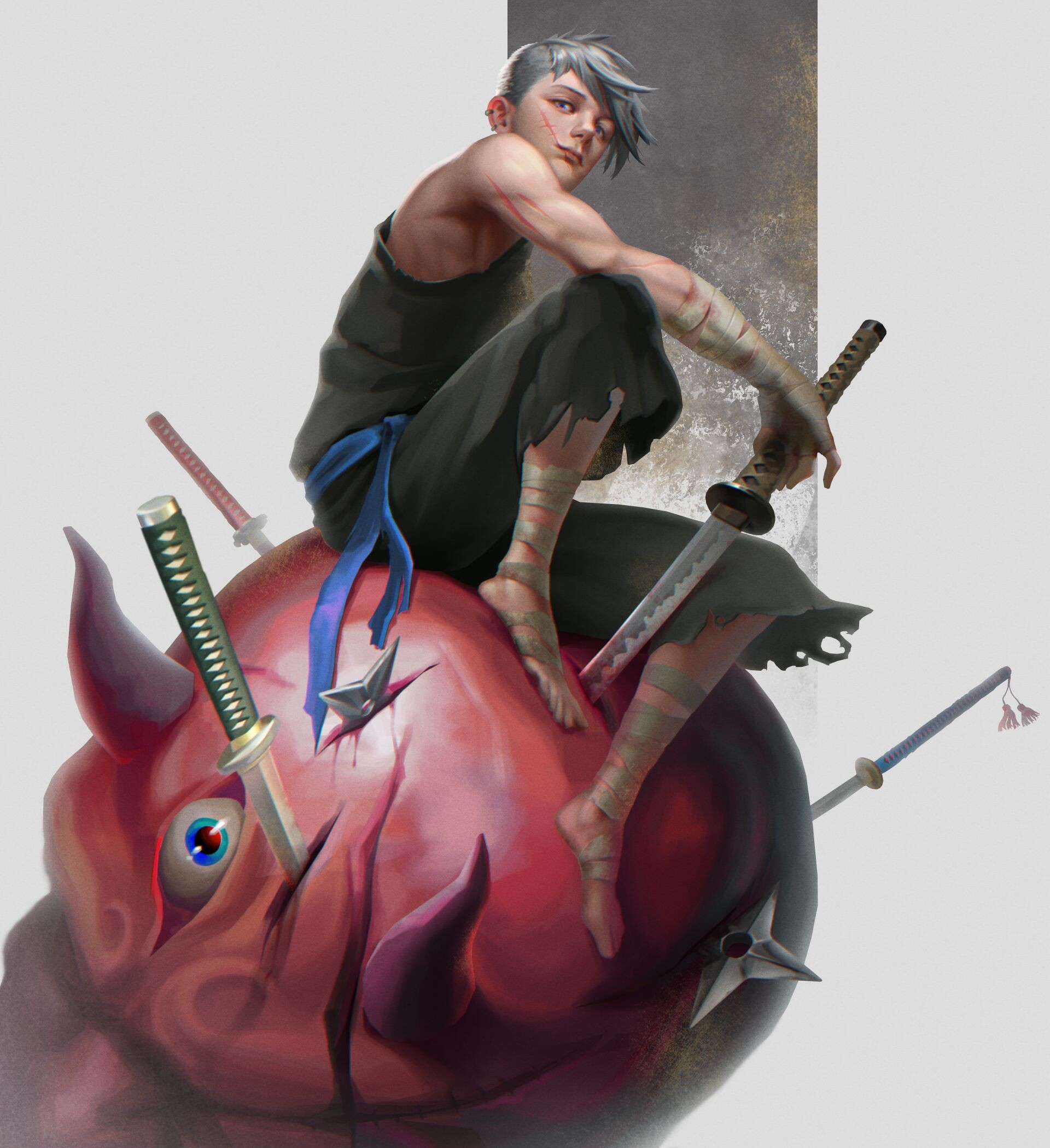 ArtStation - demon hunter