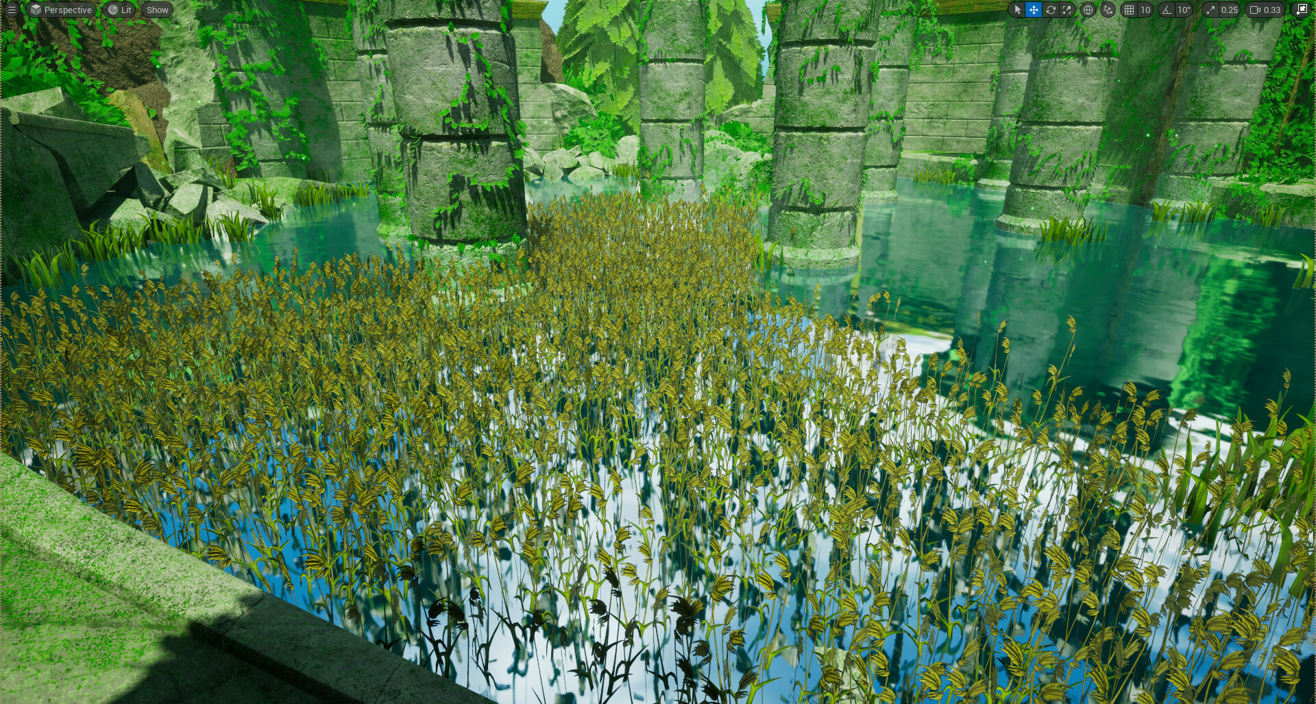 Daniel Wester - Environment + Shaders- Overgrown Ruins