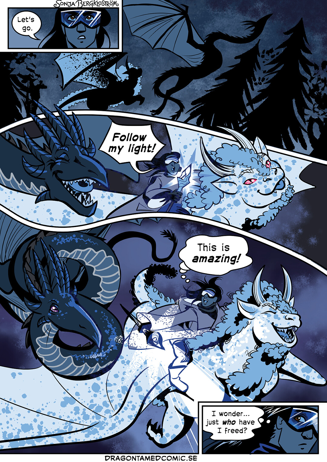 Sonja Bergkloström - "Dragon Tamed" Chapter 1 pages