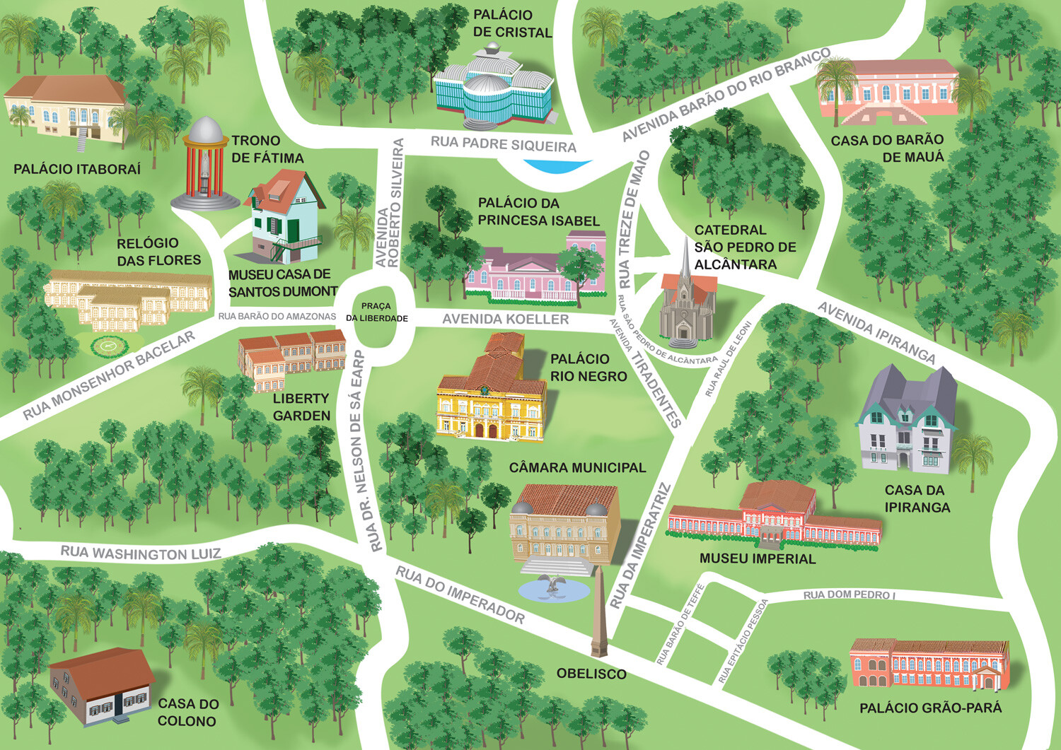 ArtStation - Mapa de Petrópolis