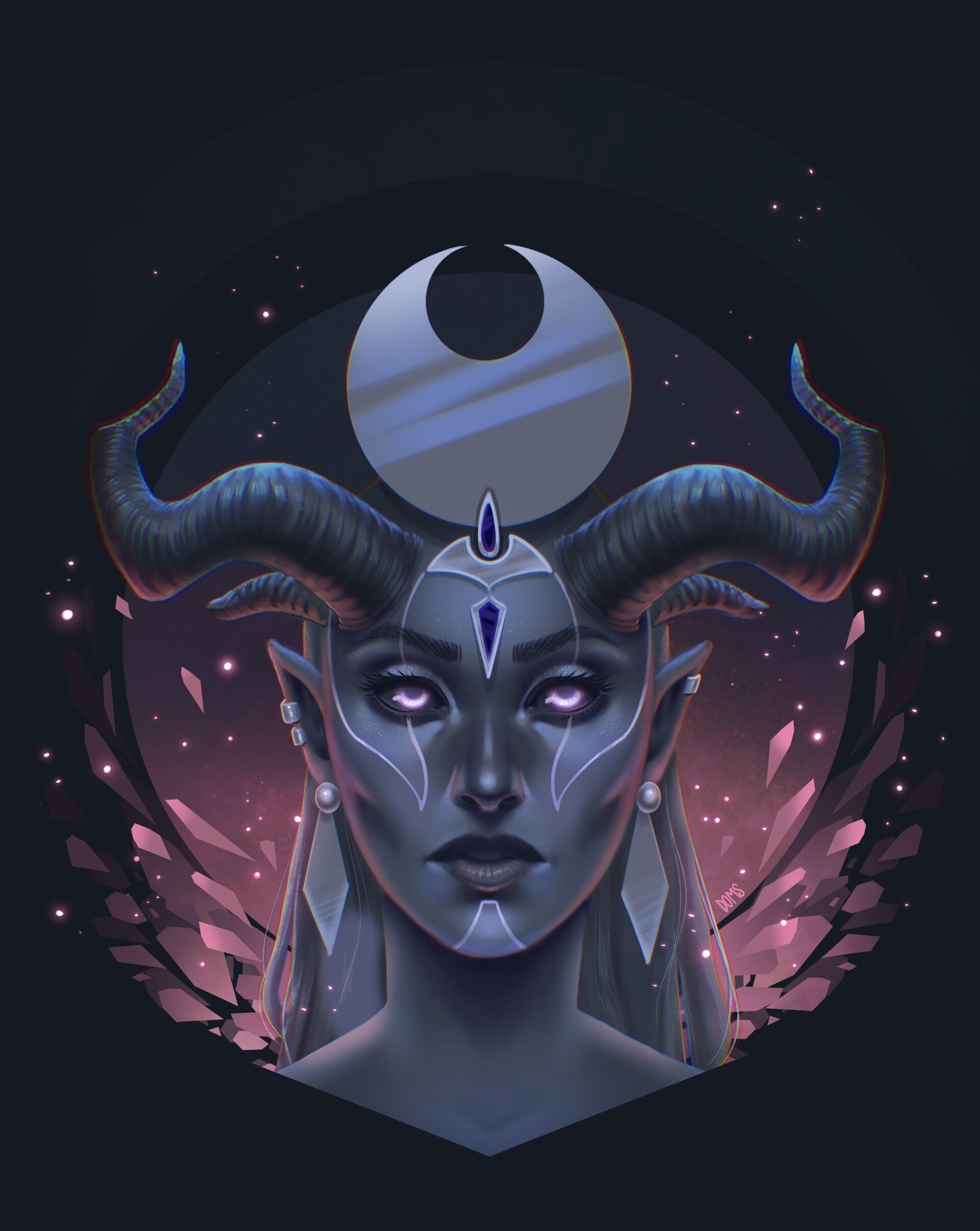 ArtStation - Lunar goddess