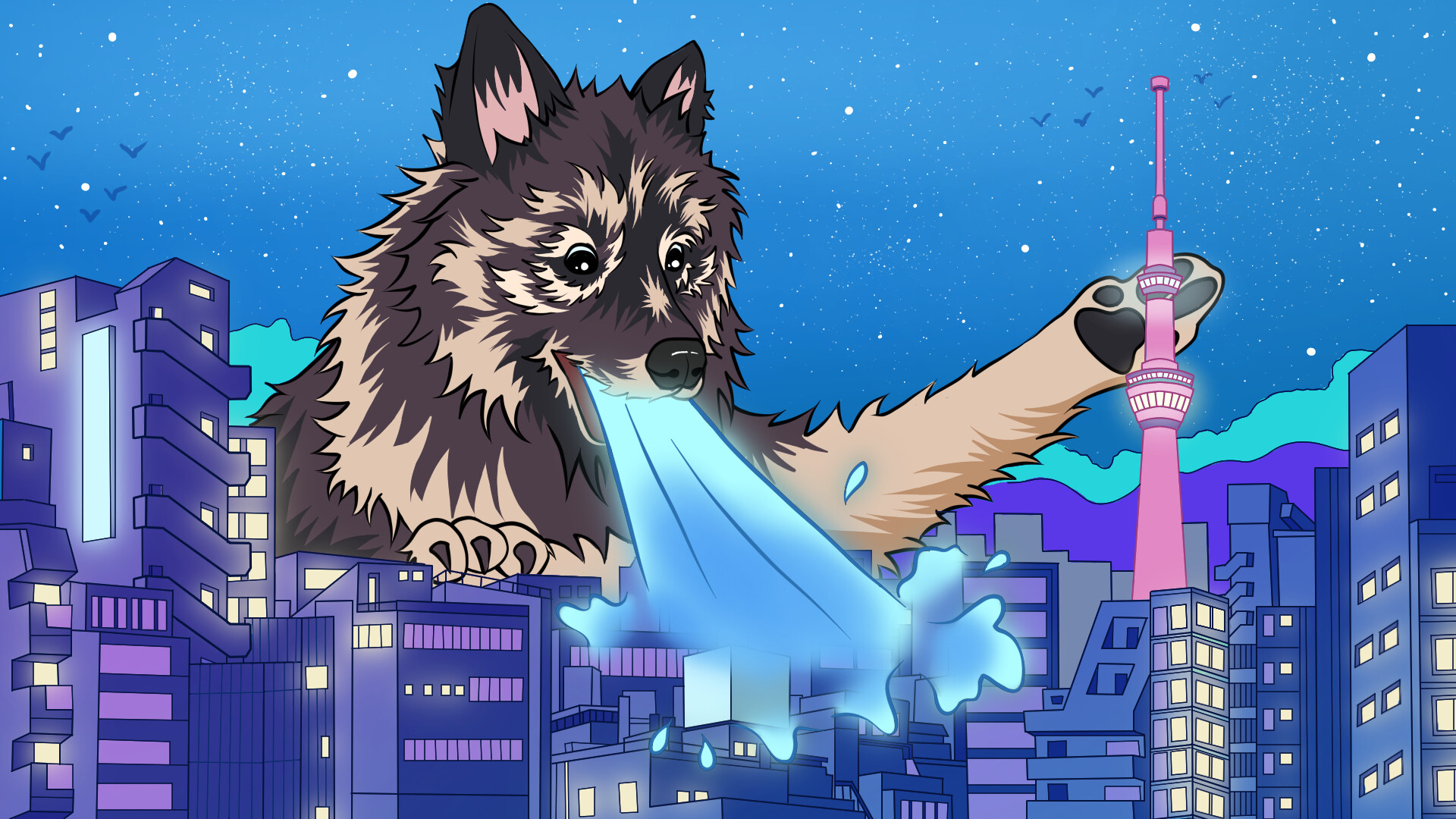 ArtStation - Dog Commission