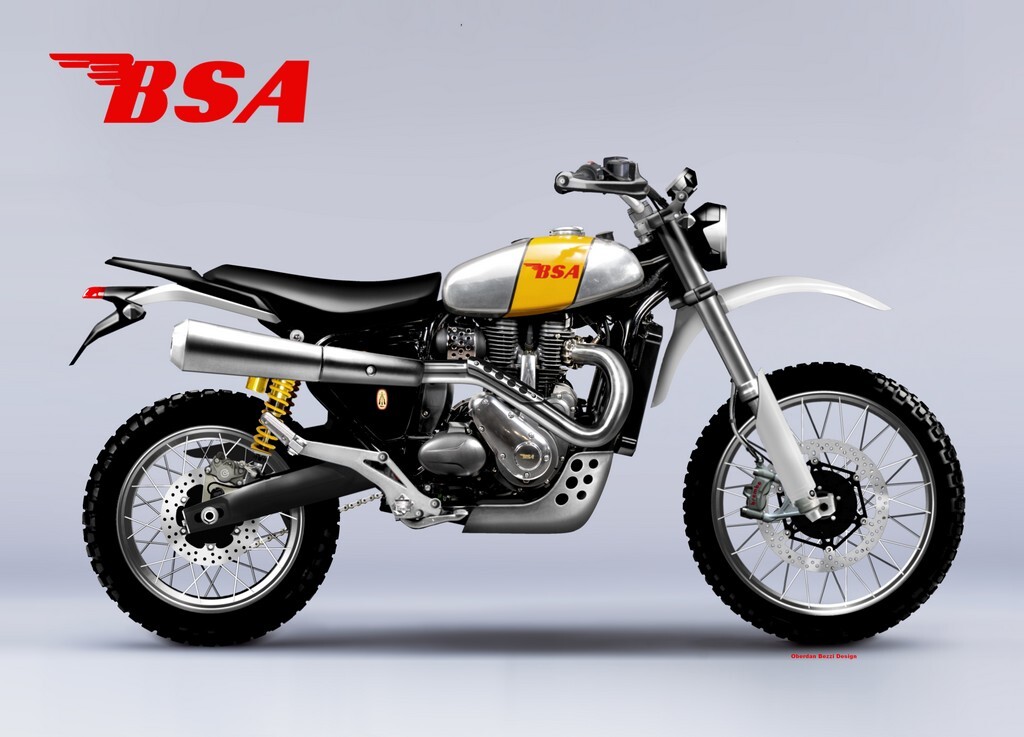 ArtStation - BSA B65T VICTOR TRAIL