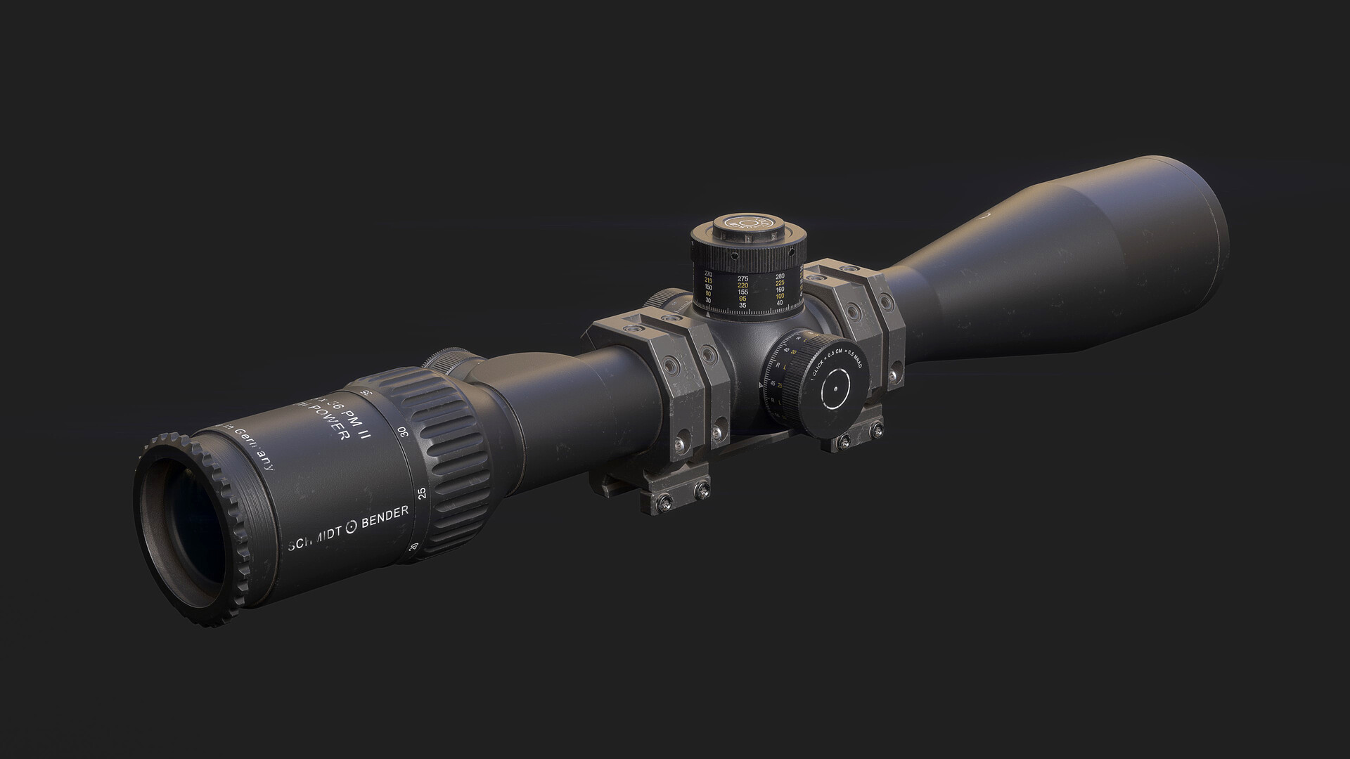 ArtStation - Schmidt & Bender - 5-20X50 PMII LP P4F