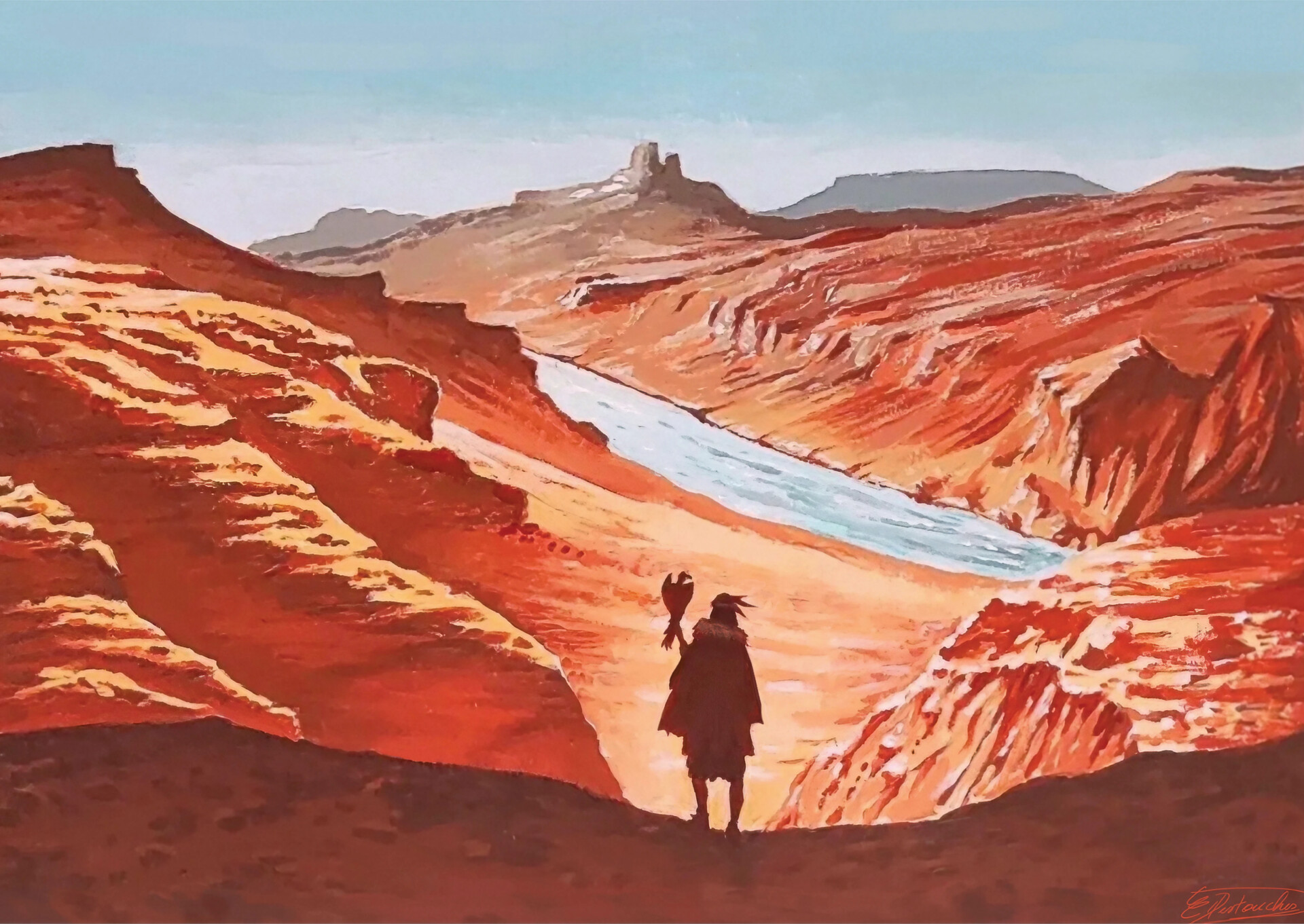 ArtStation - Turtle Island _ School Project