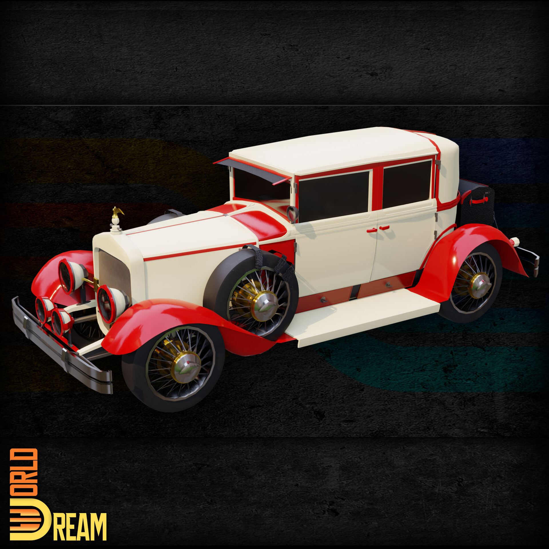 ArtStation - 20 Classic Car 3D Models with Textures | Game Ready | Vol 1
