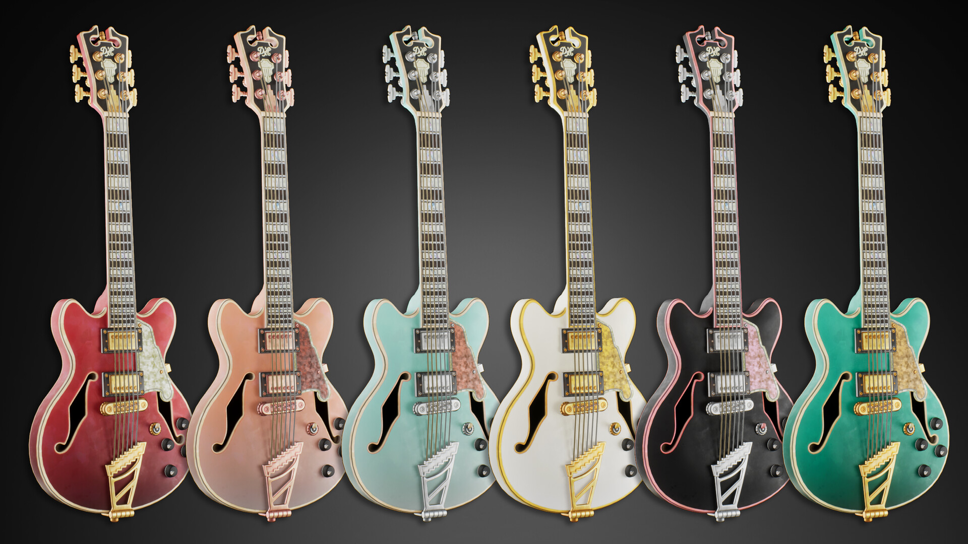 Kieran Riley - D'Angelico Deluxe DC Guitar