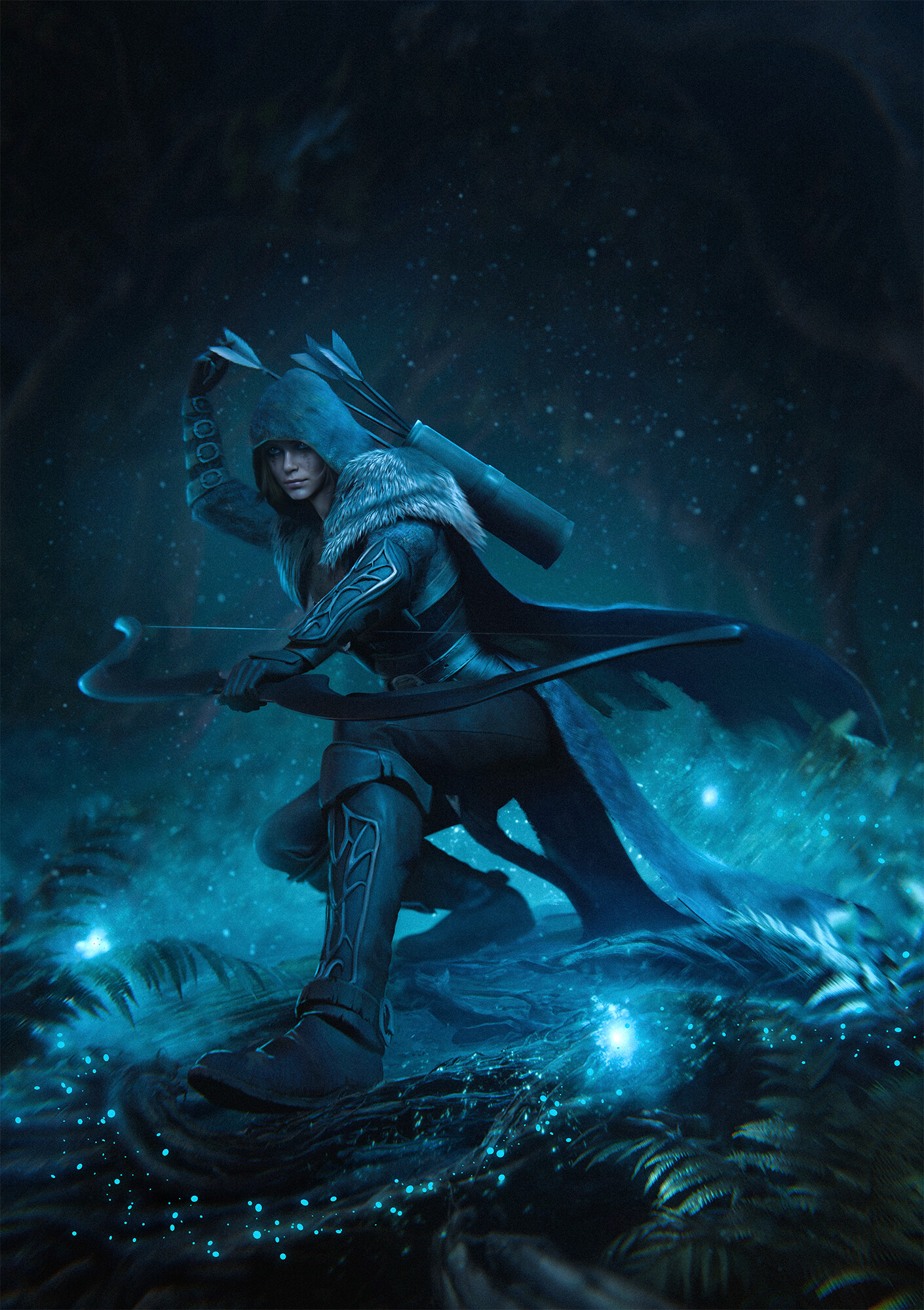 fantasy ranger artwork