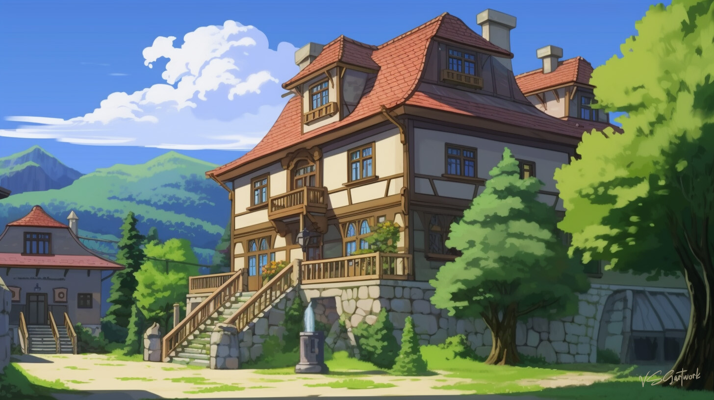 ArtStation - Valley School - Building Concept