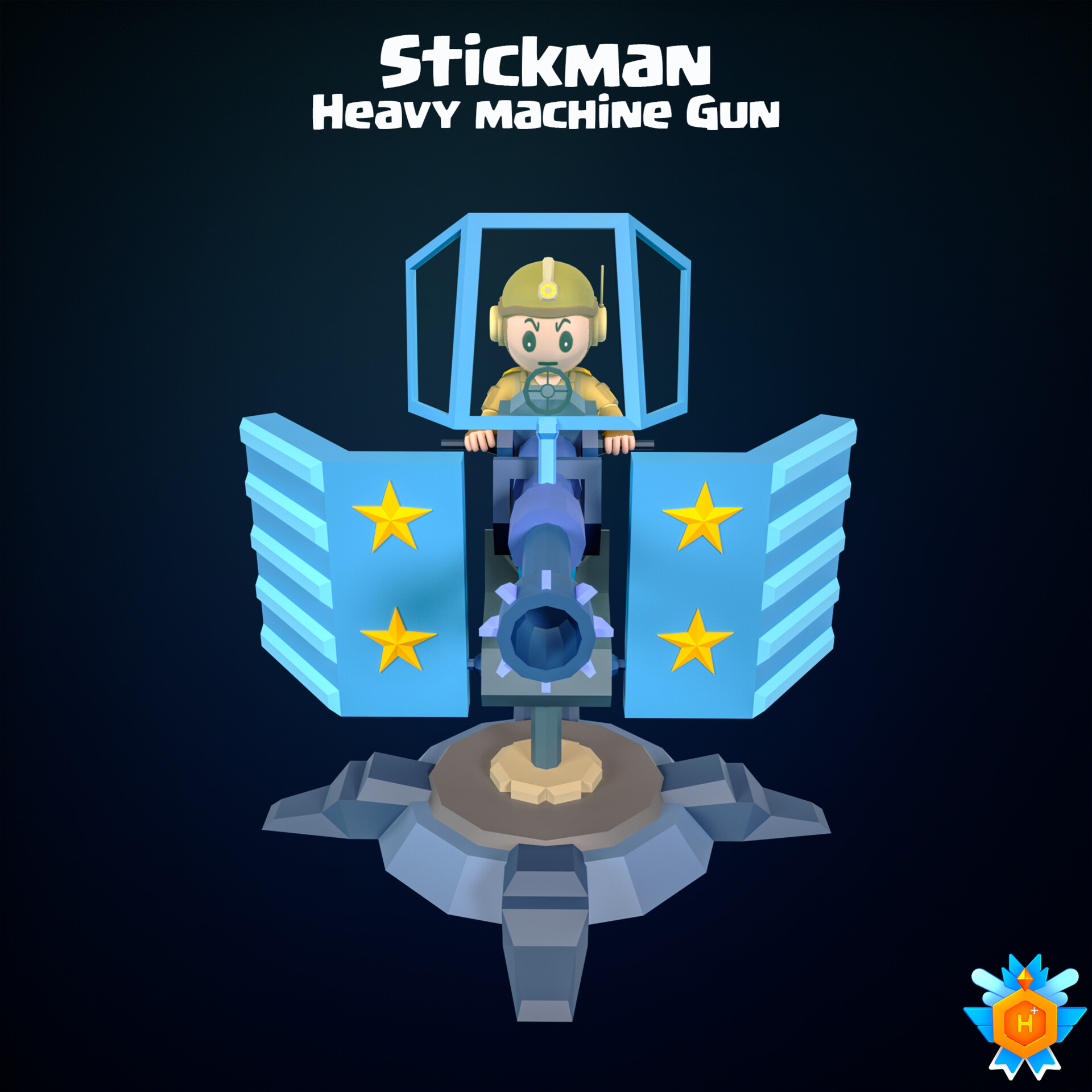 ArtStation - Heavy Machine Gun