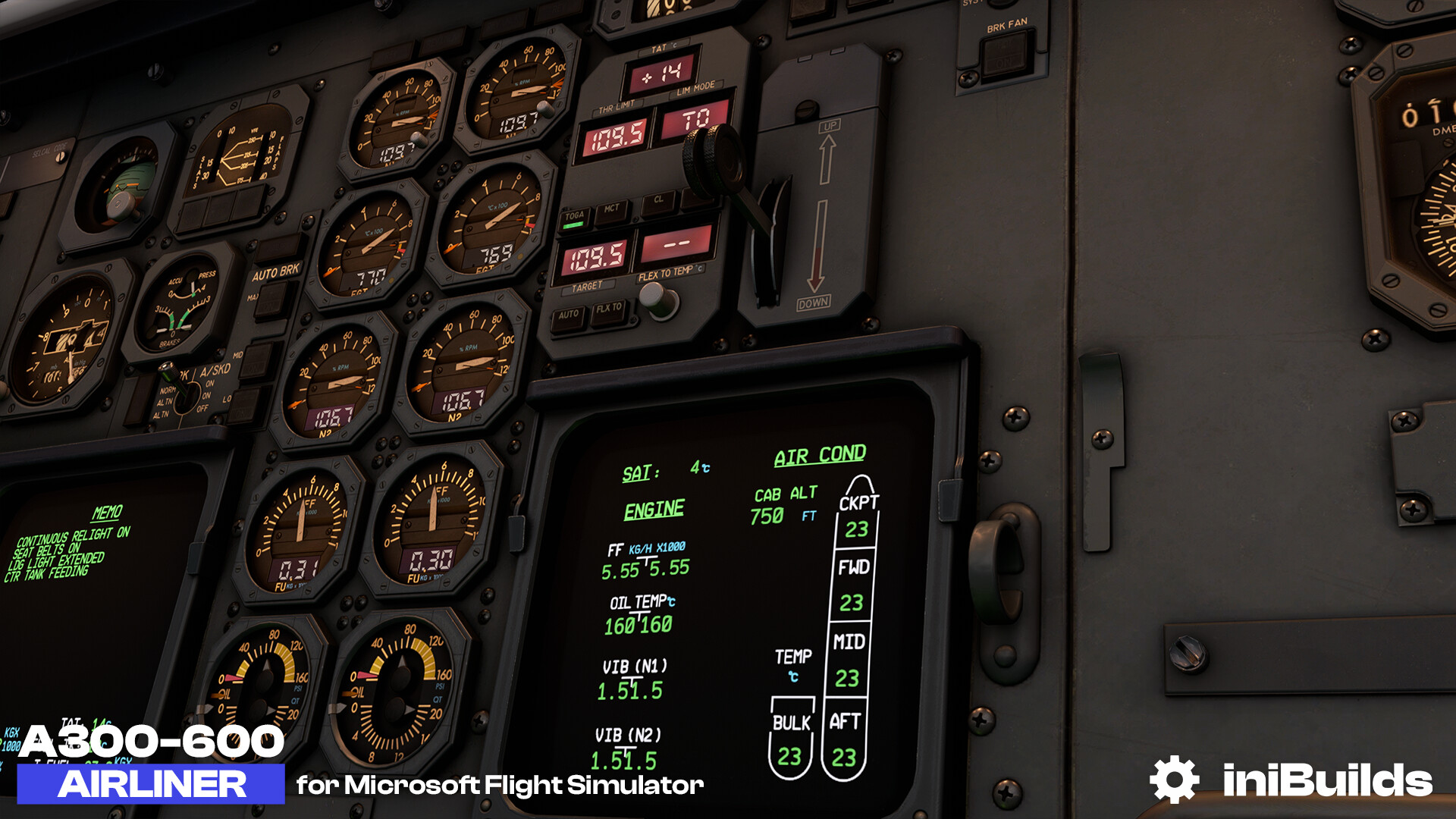 iniBuilds - A300-600 for Microsoft Flight Simulator