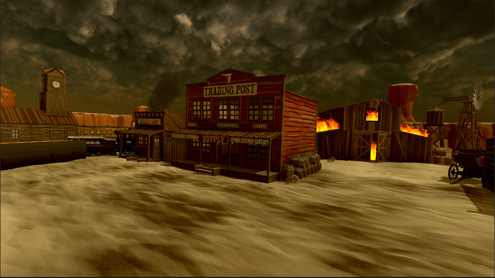 ArtStation - Western Zombies Map