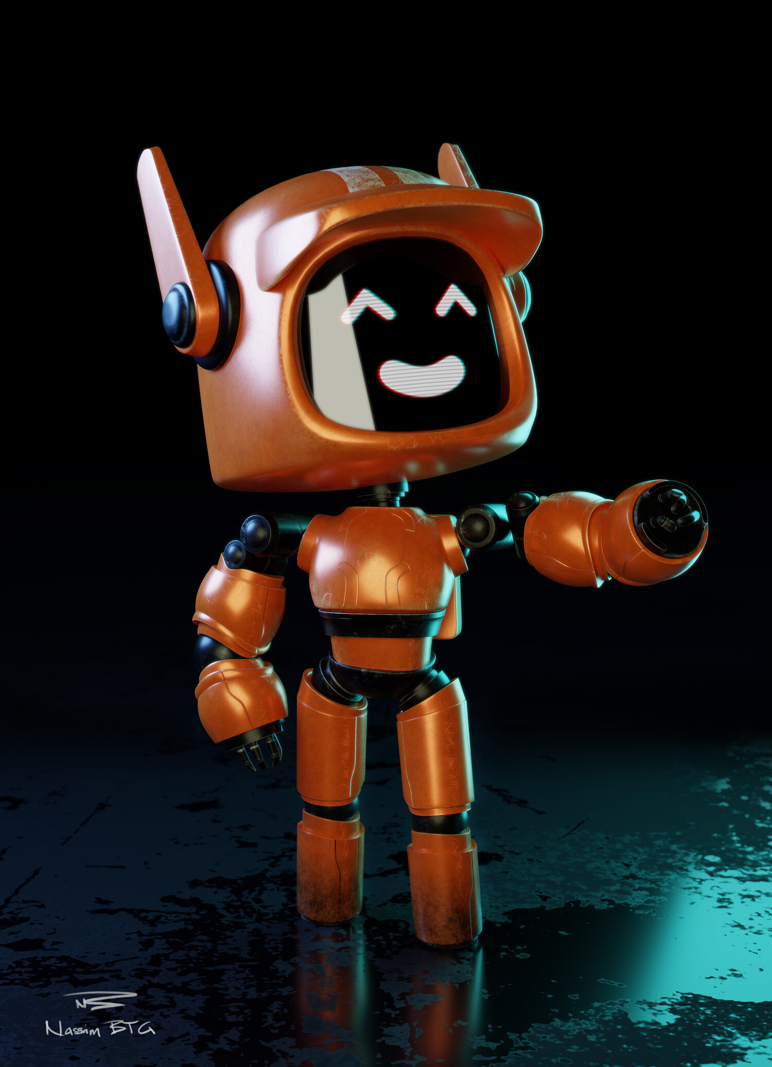 ArtStation - Un amour de robot