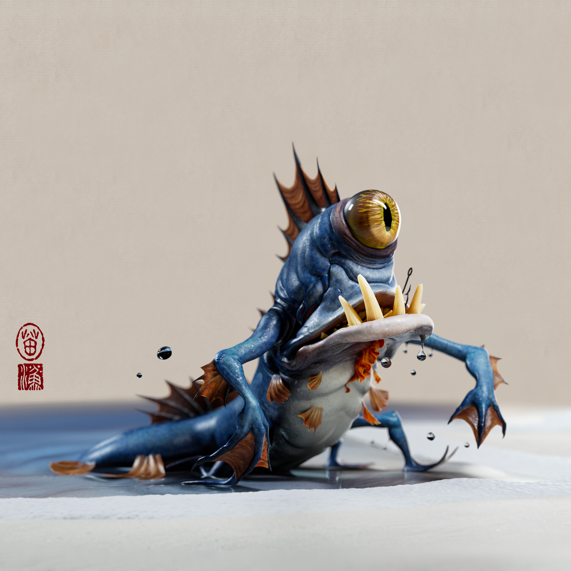 ArtStation - little monster