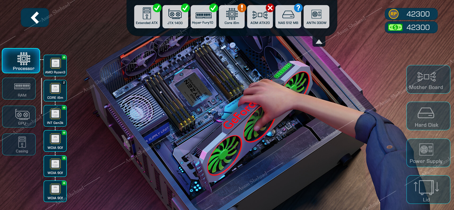 ArtStation - Pc builder game